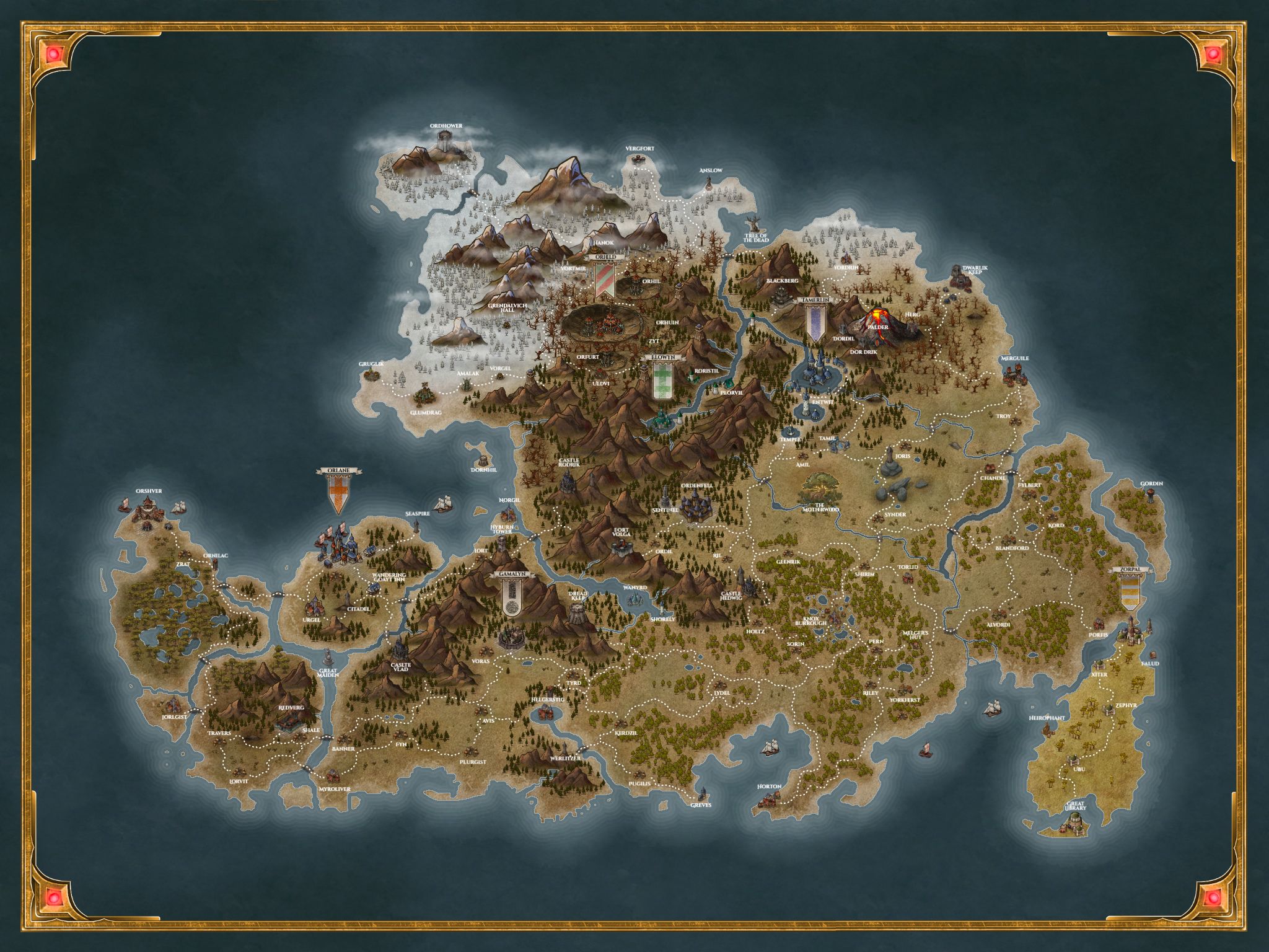 The Darendulls Regional Classic Inkarnate Create Fantasy Maps Online