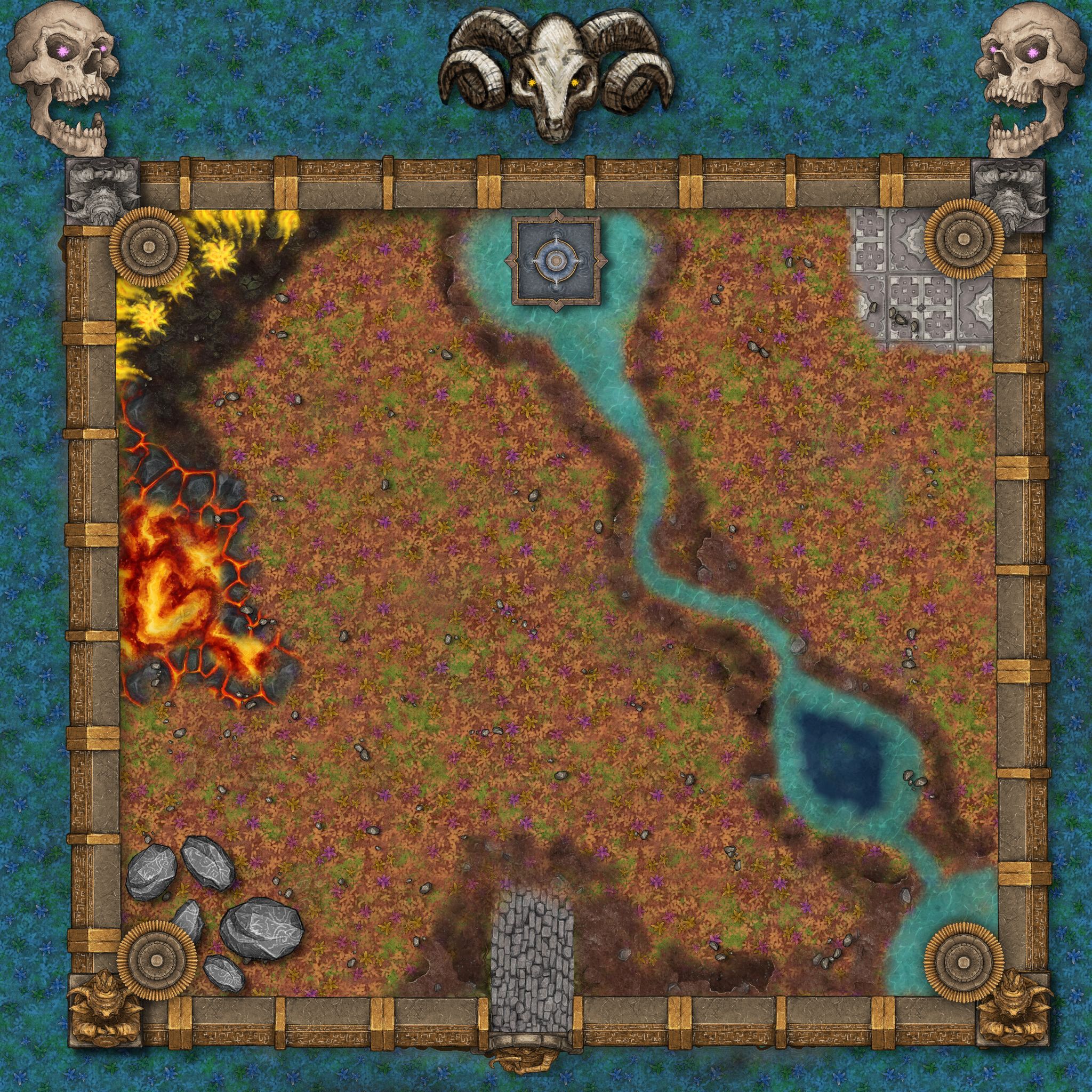Temple Arena | Inkarnate - Create Fantasy Maps Online