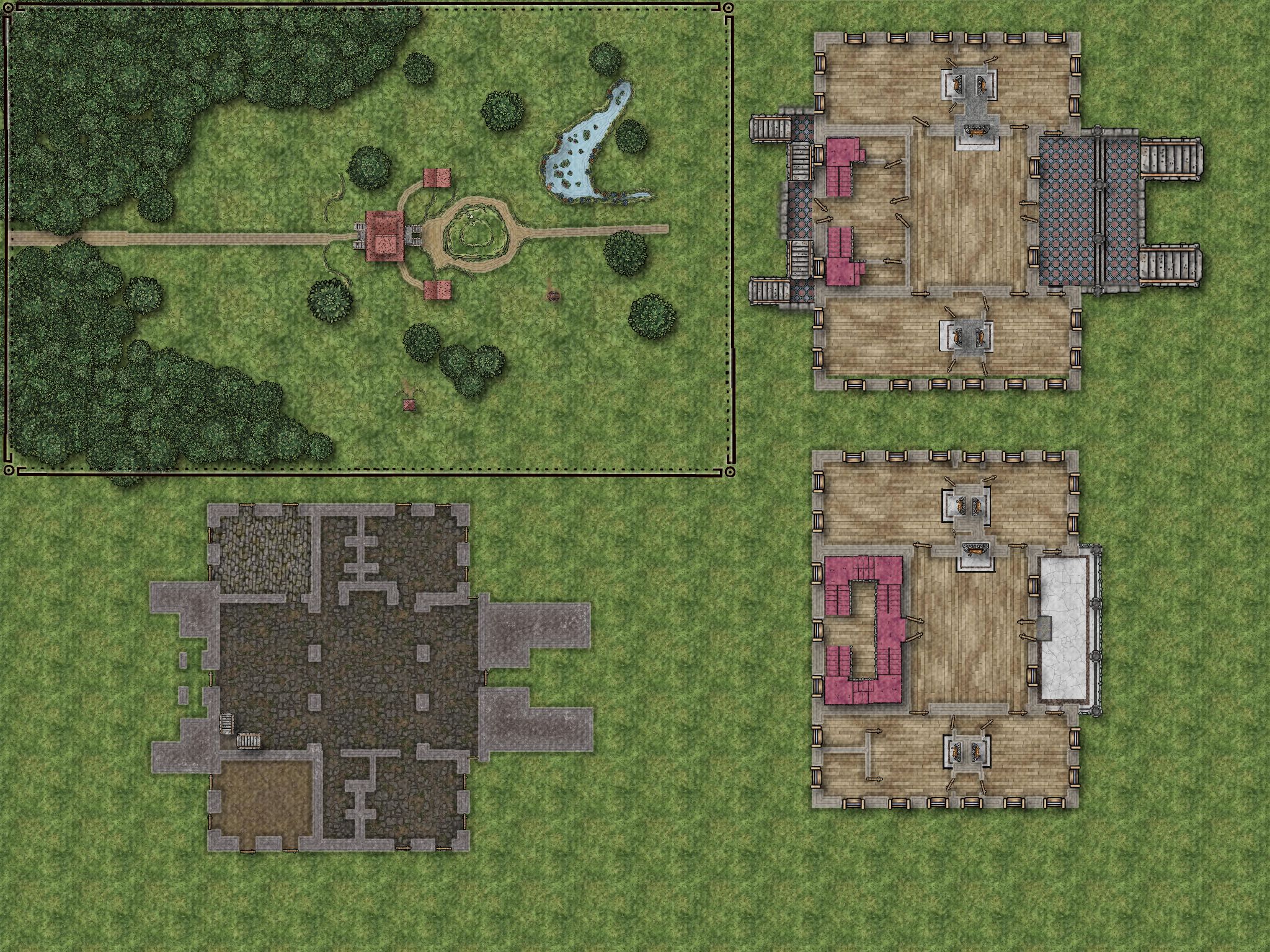 Dreyton Manor | Inkarnate - Create Fantasy Maps Online