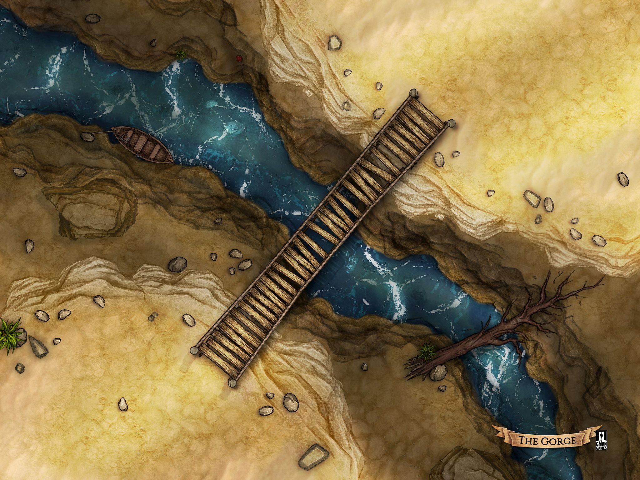 The Gorge | Inkarnate - Create Fantasy Maps Online