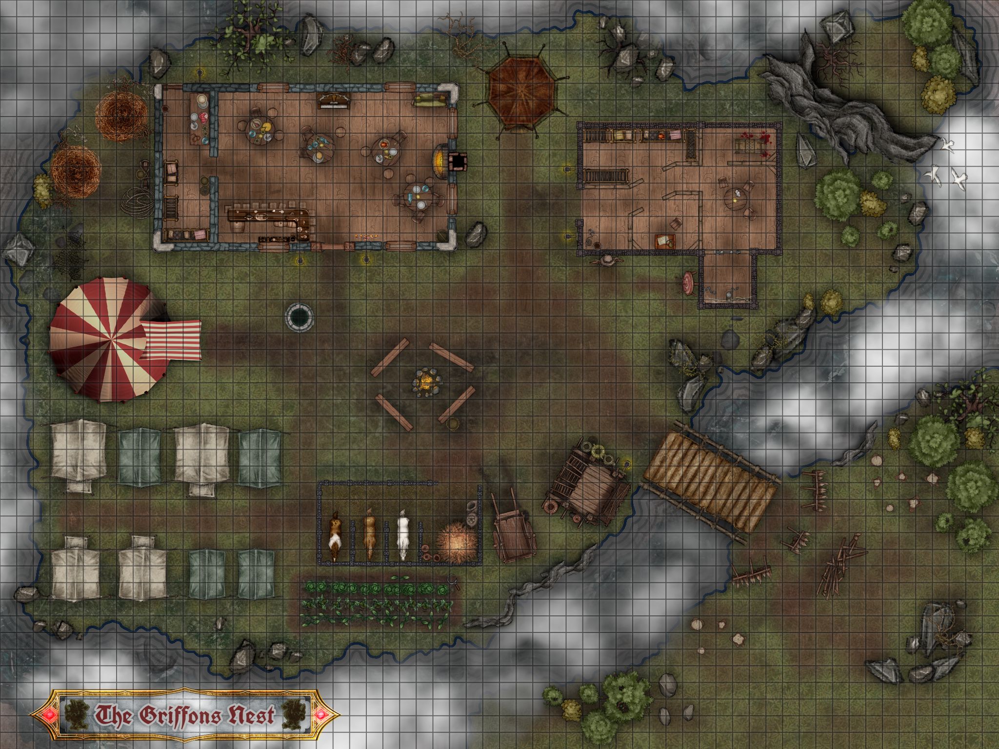 Griffons nest2.0 | Inkarnate - Create Fantasy Maps Online