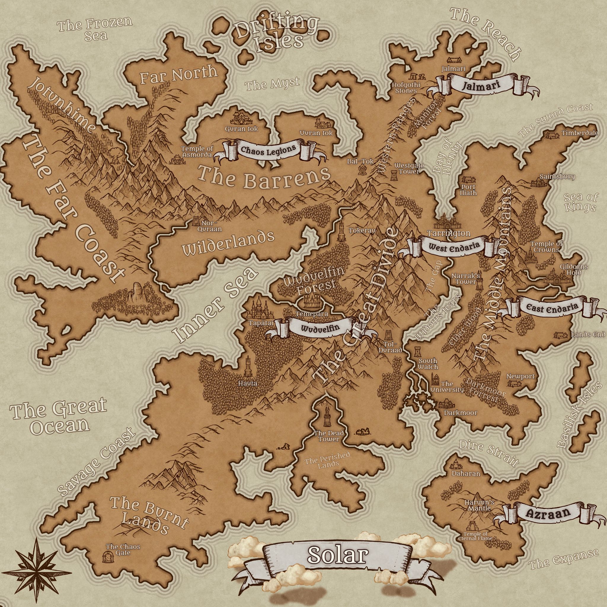 Solar V2 | Inkarnate - Create Fantasy Maps Online