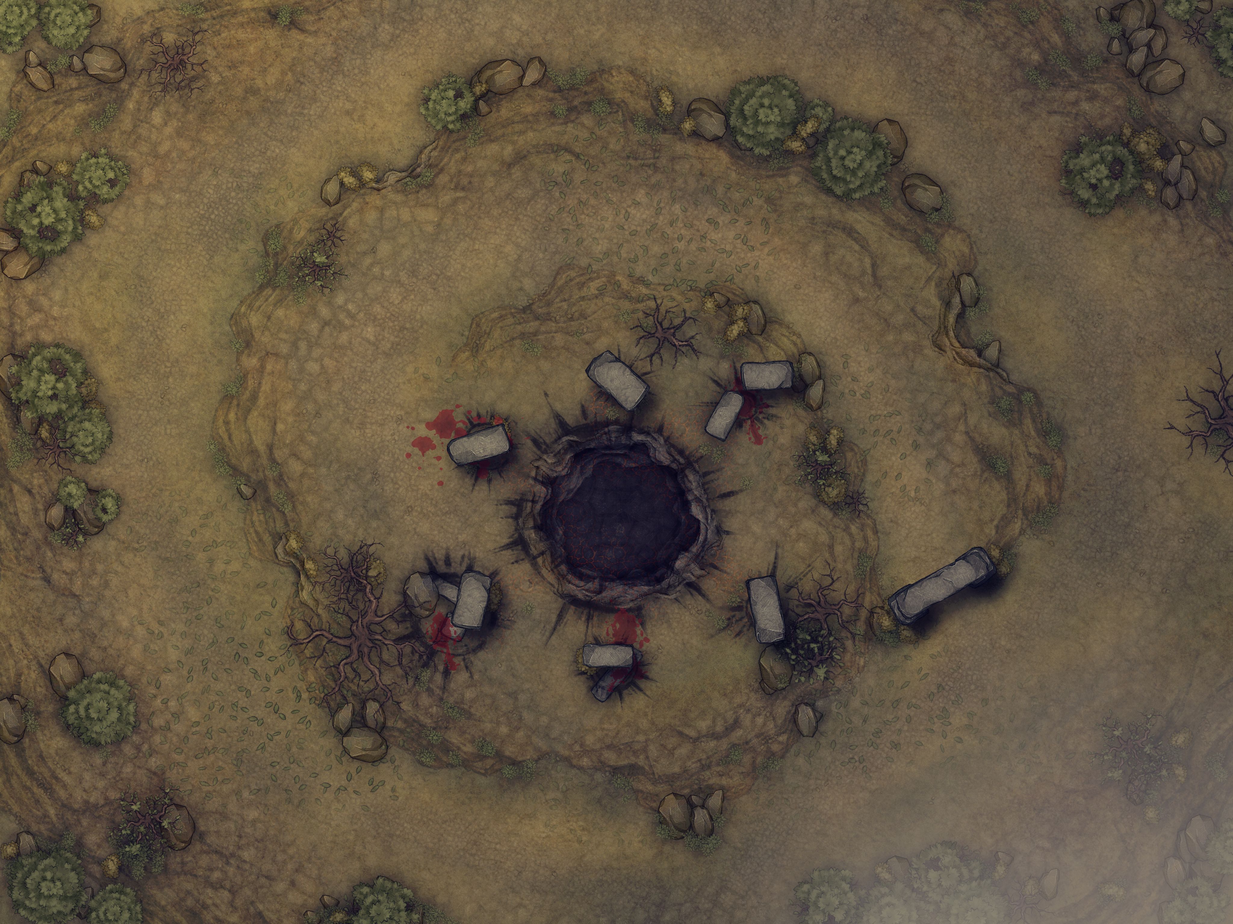 Circle of Thunder - 2 of 3 | Inkarnate - Create Fantasy Maps Online