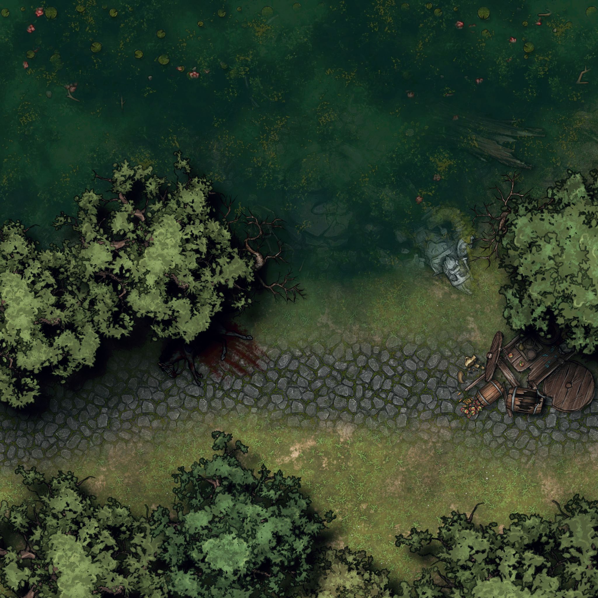 River encounter | Inkarnate - Create Fantasy Maps Online