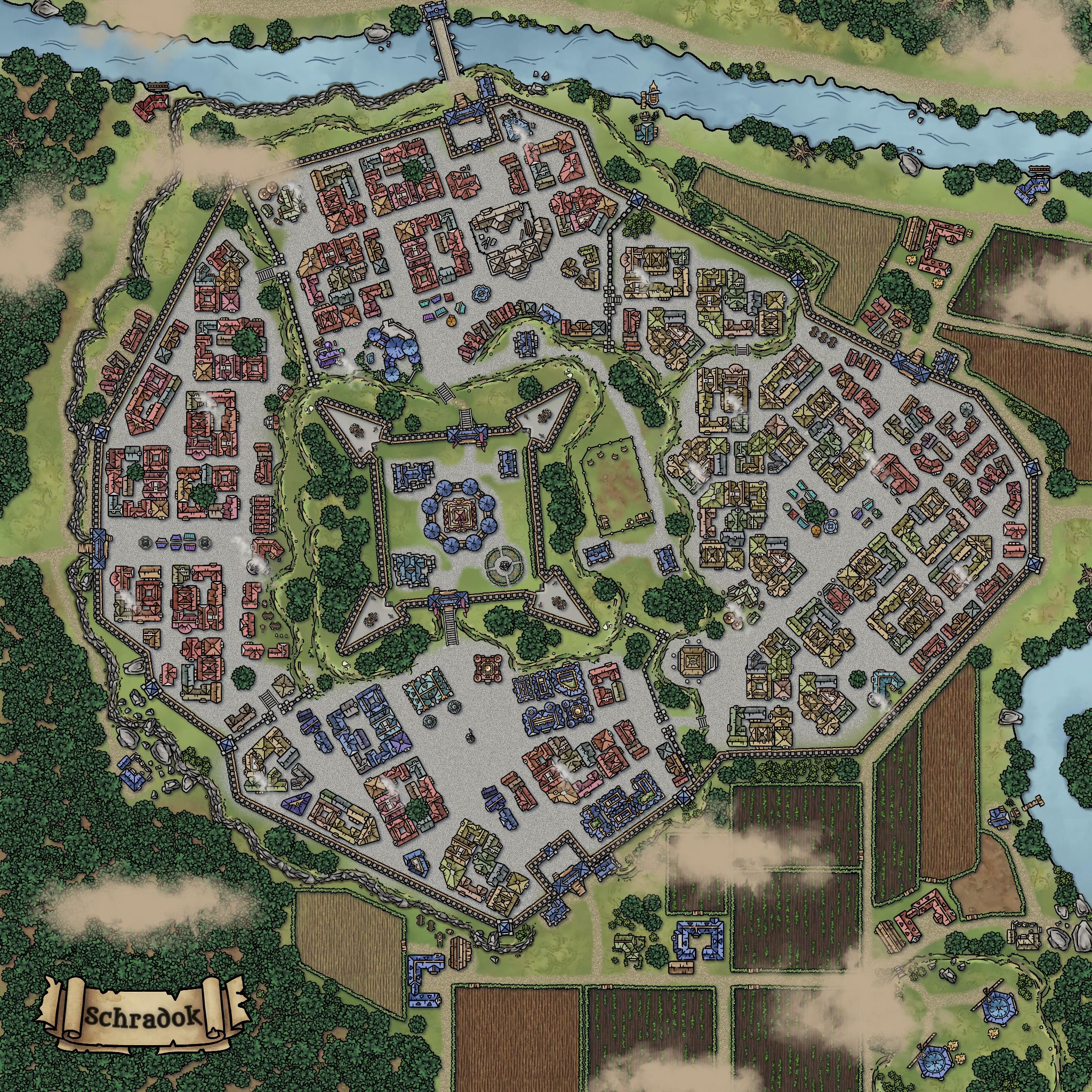 Schradok | Inkarnate - Create Fantasy Maps Online