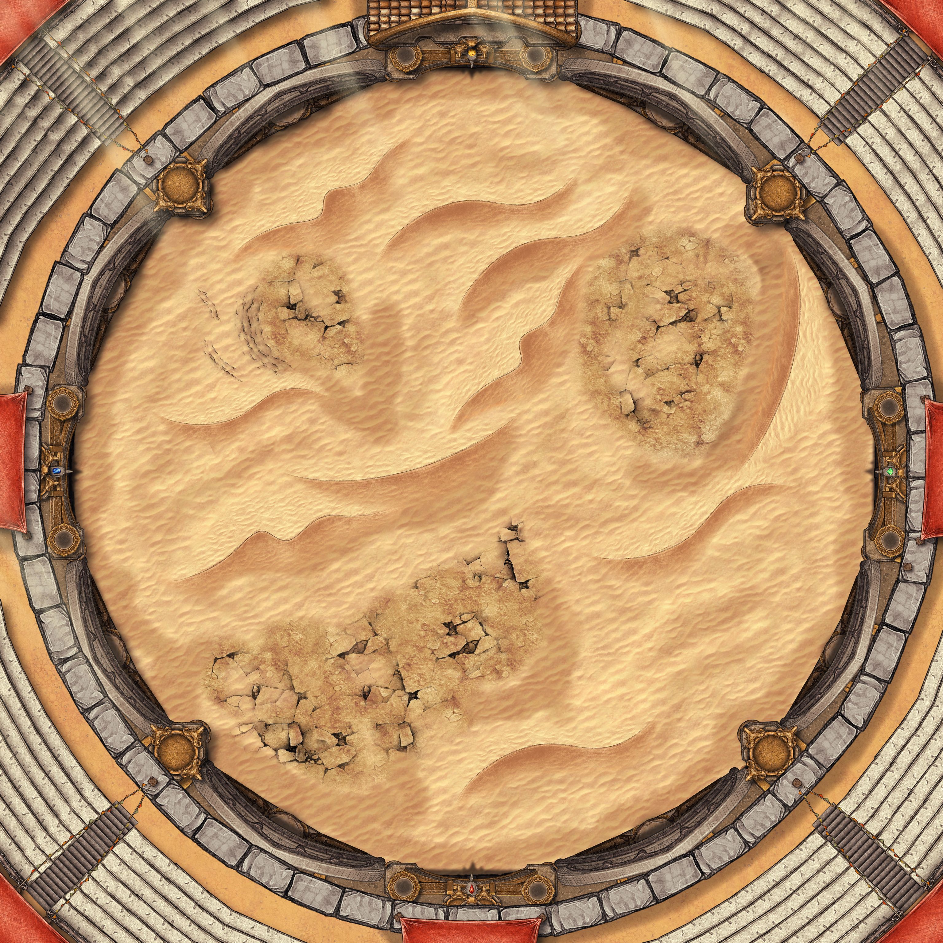 Arena, Coliseum, Colesseum | Inkarnate - Create Fantasy Maps Online