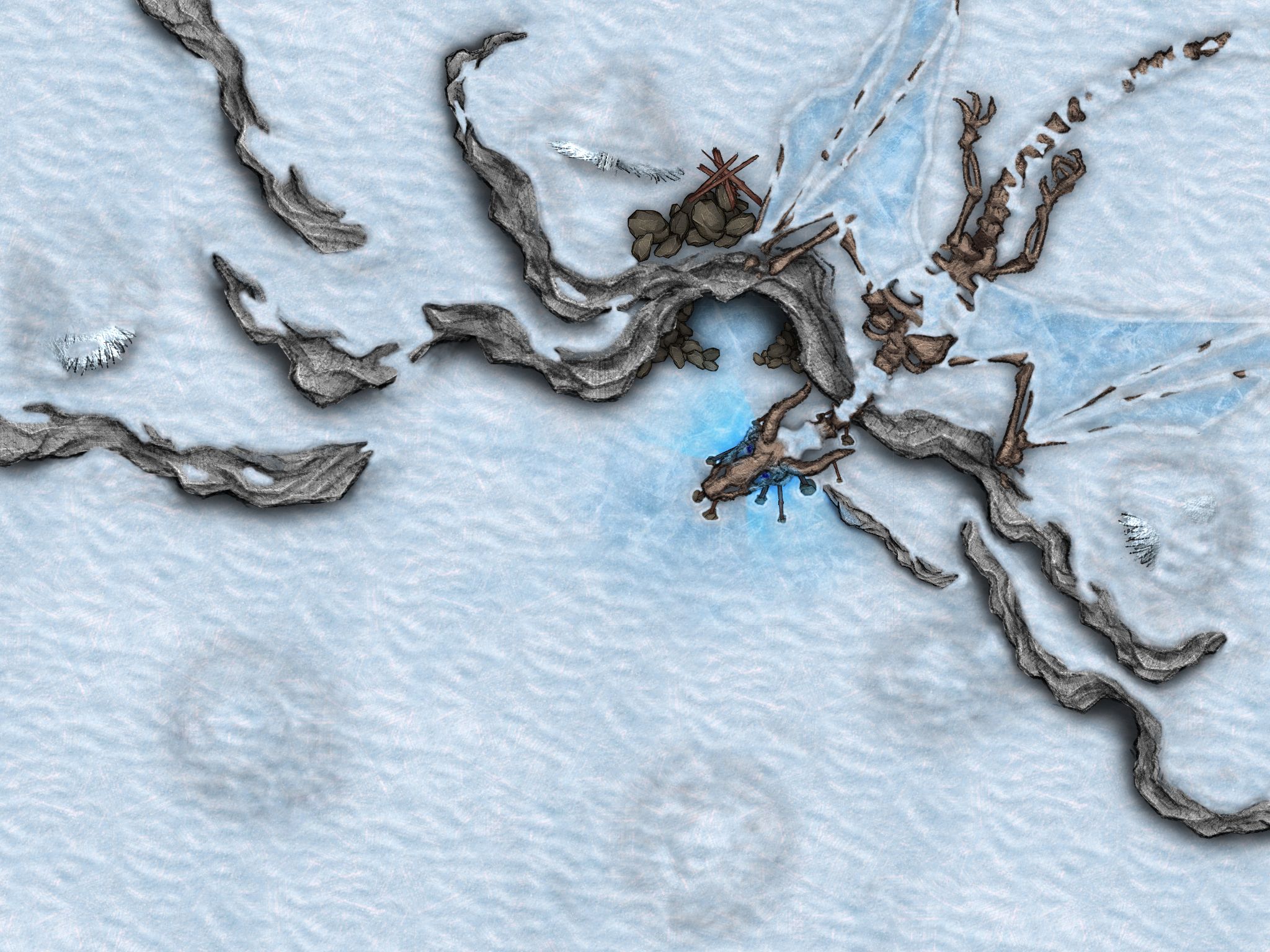 Kaldrek Kobold clan cave | Inkarnate - Create Fantasy Maps Online