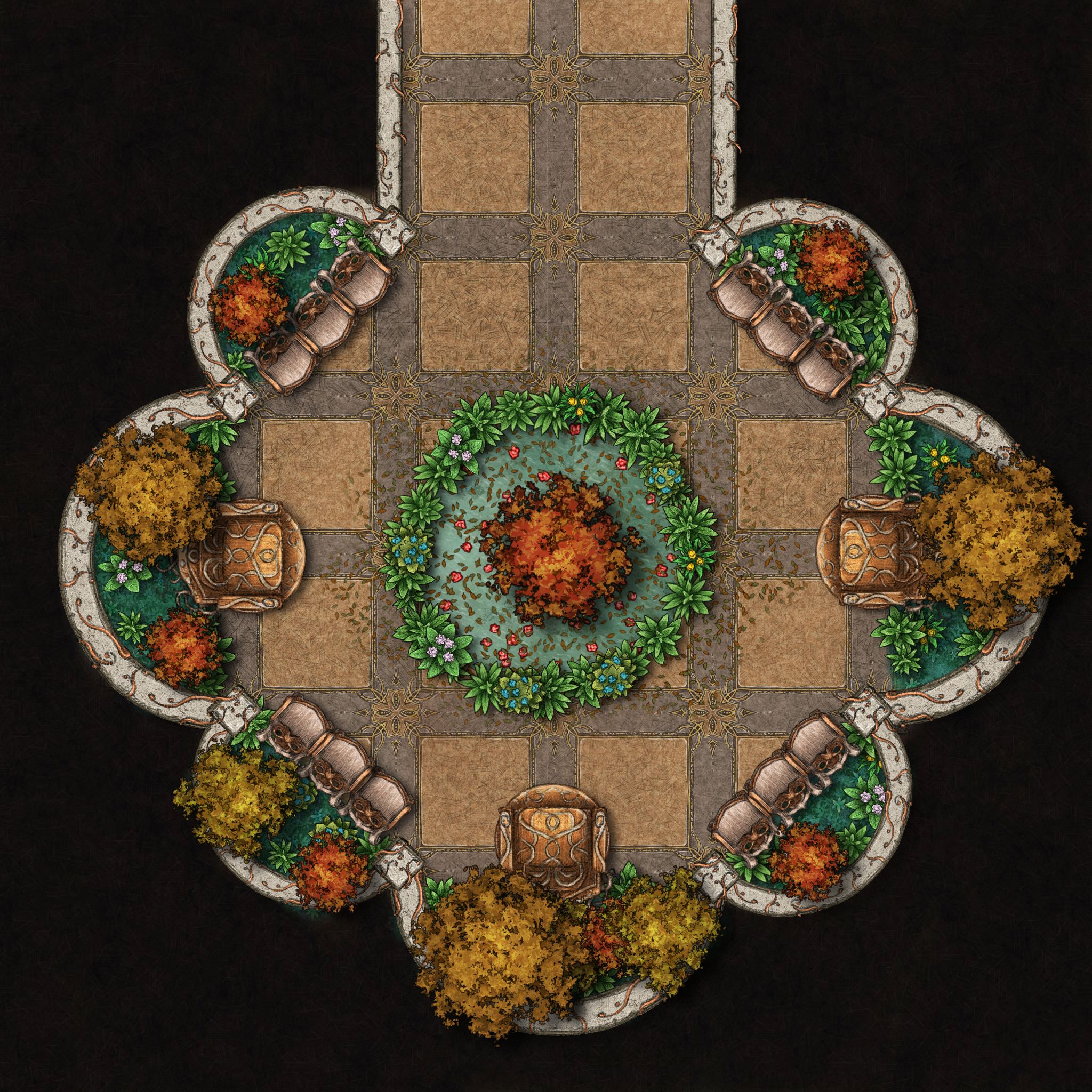 Elven house / council chamber | Inkarnate - Create Fantasy Maps Online