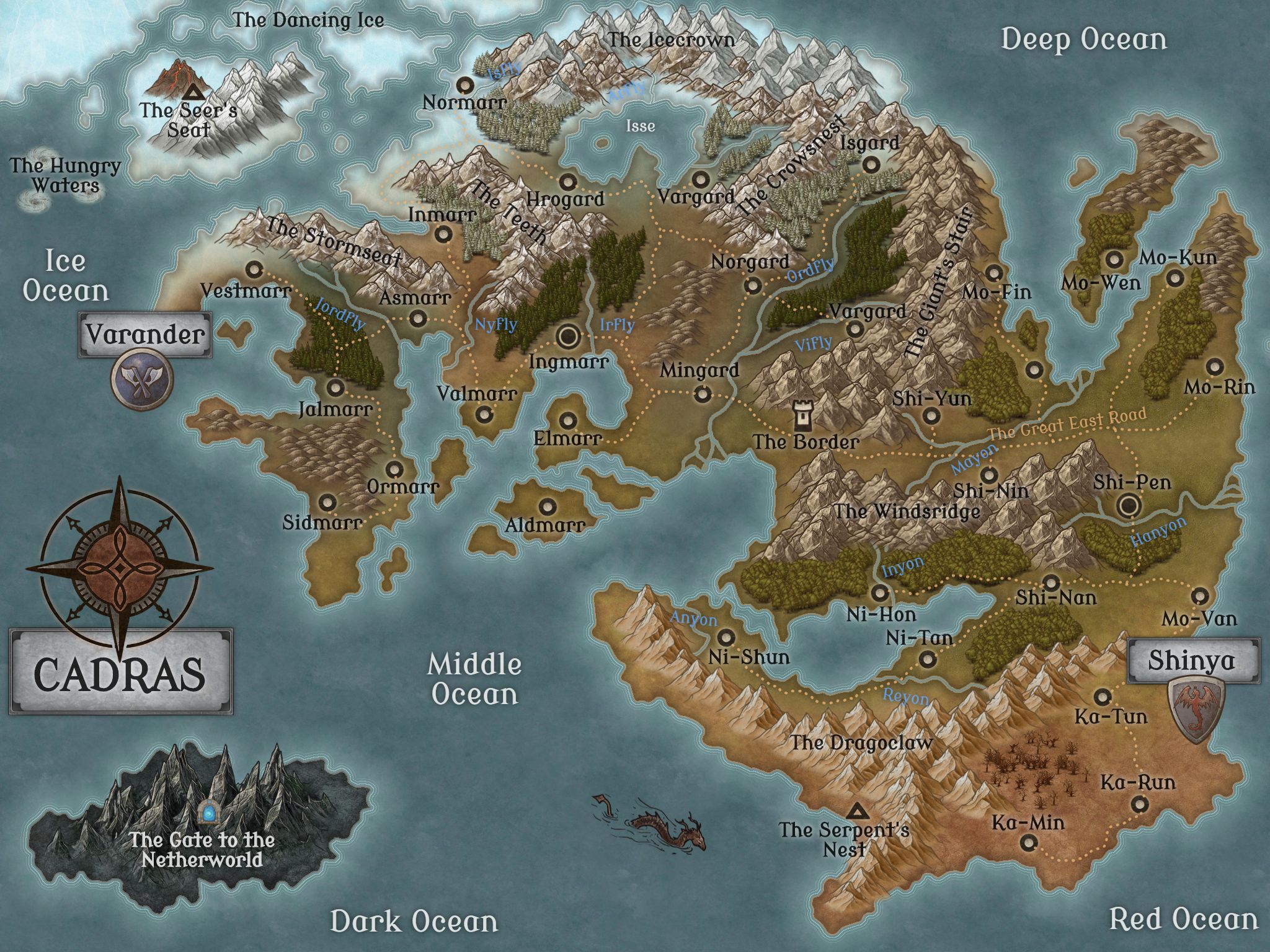 Cadras | Inkarnate - Create Fantasy Maps Online