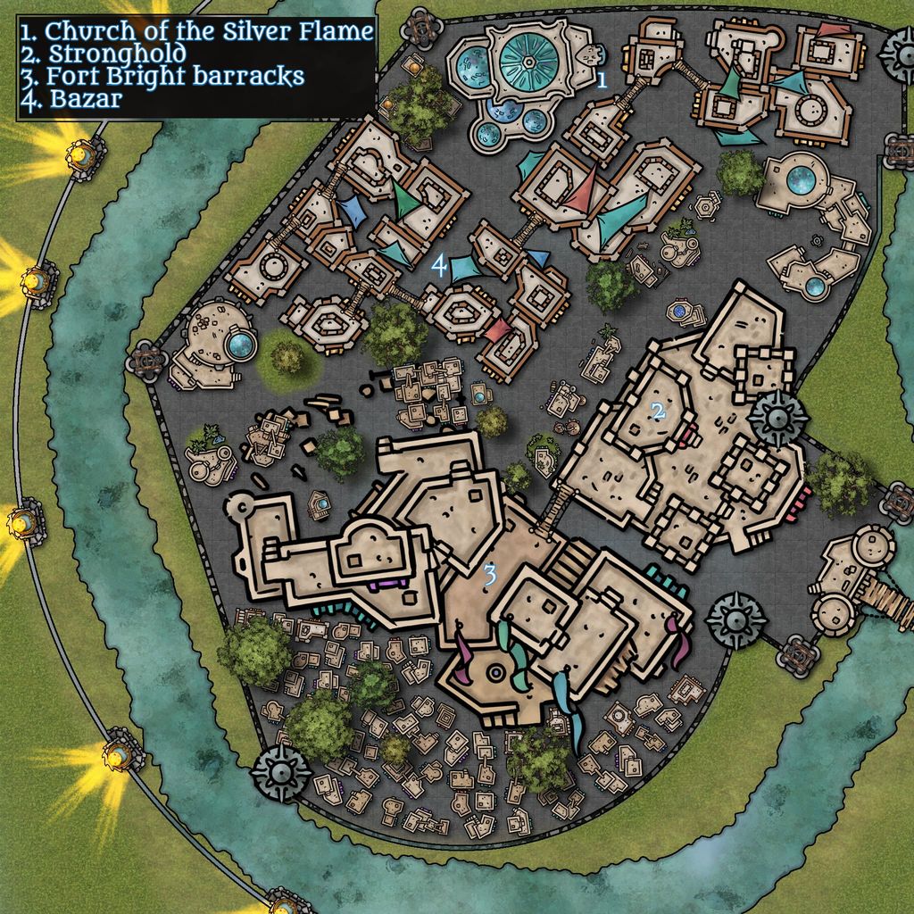 The Traditional Grand Stage | Inkarnate - Create Fantasy Maps Online