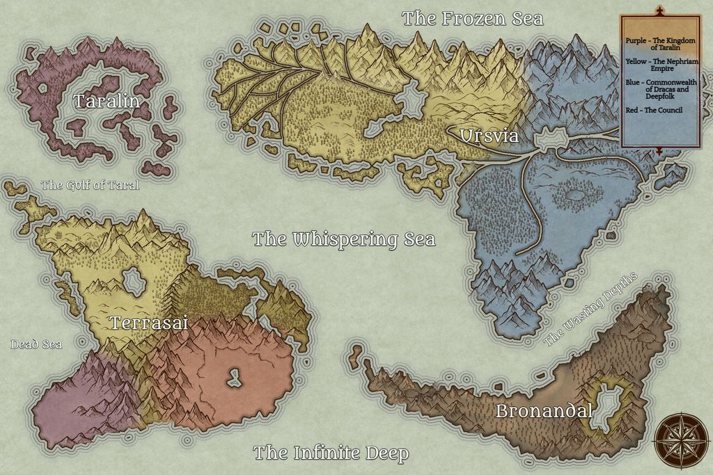 Acaranna - Inkarnate | Inkarnate - Create Fantasy Maps Online