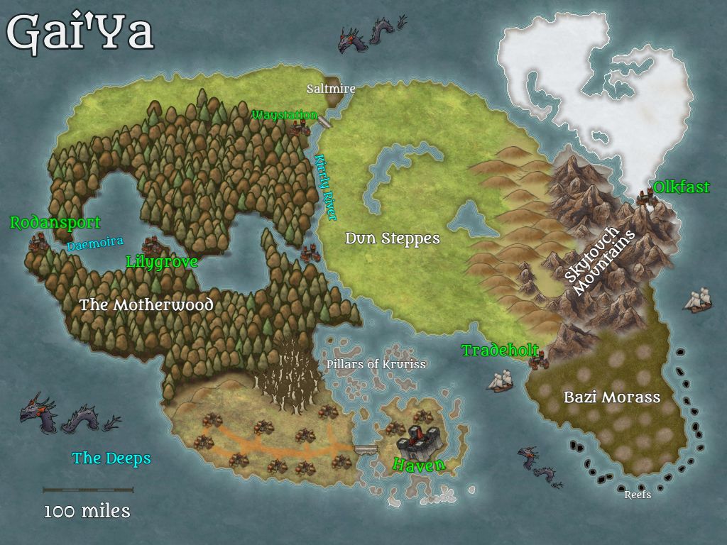 Gai'ya | Inkarnate - Create Fantasy Maps Online