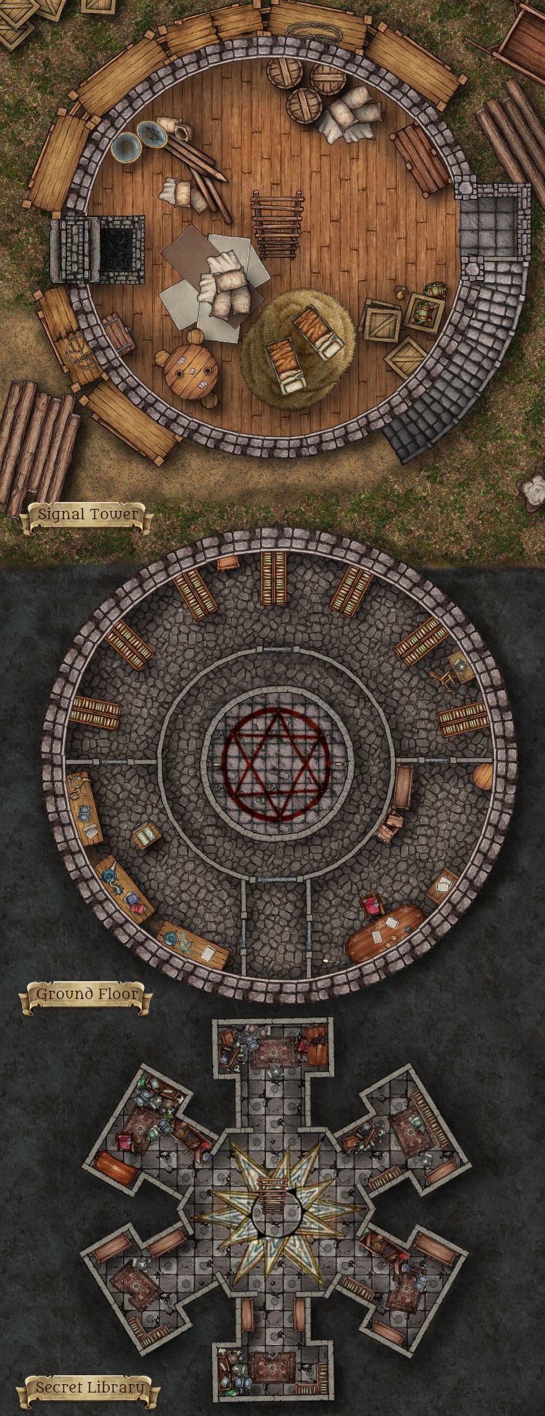 The Signal Tower | Inkarnate - Create Fantasy Maps Online