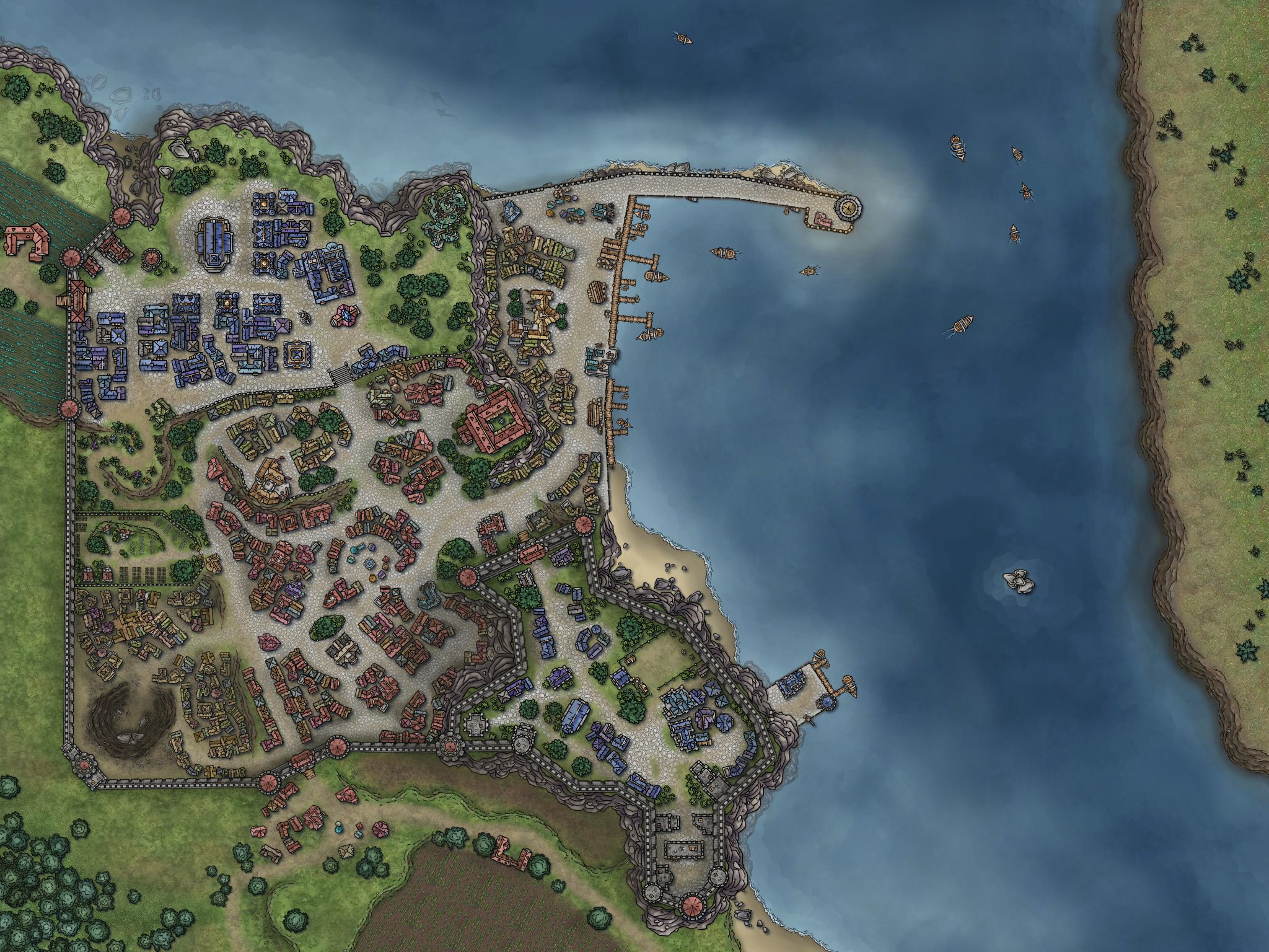 Mortre | Inkarnate - Create Fantasy Maps Online