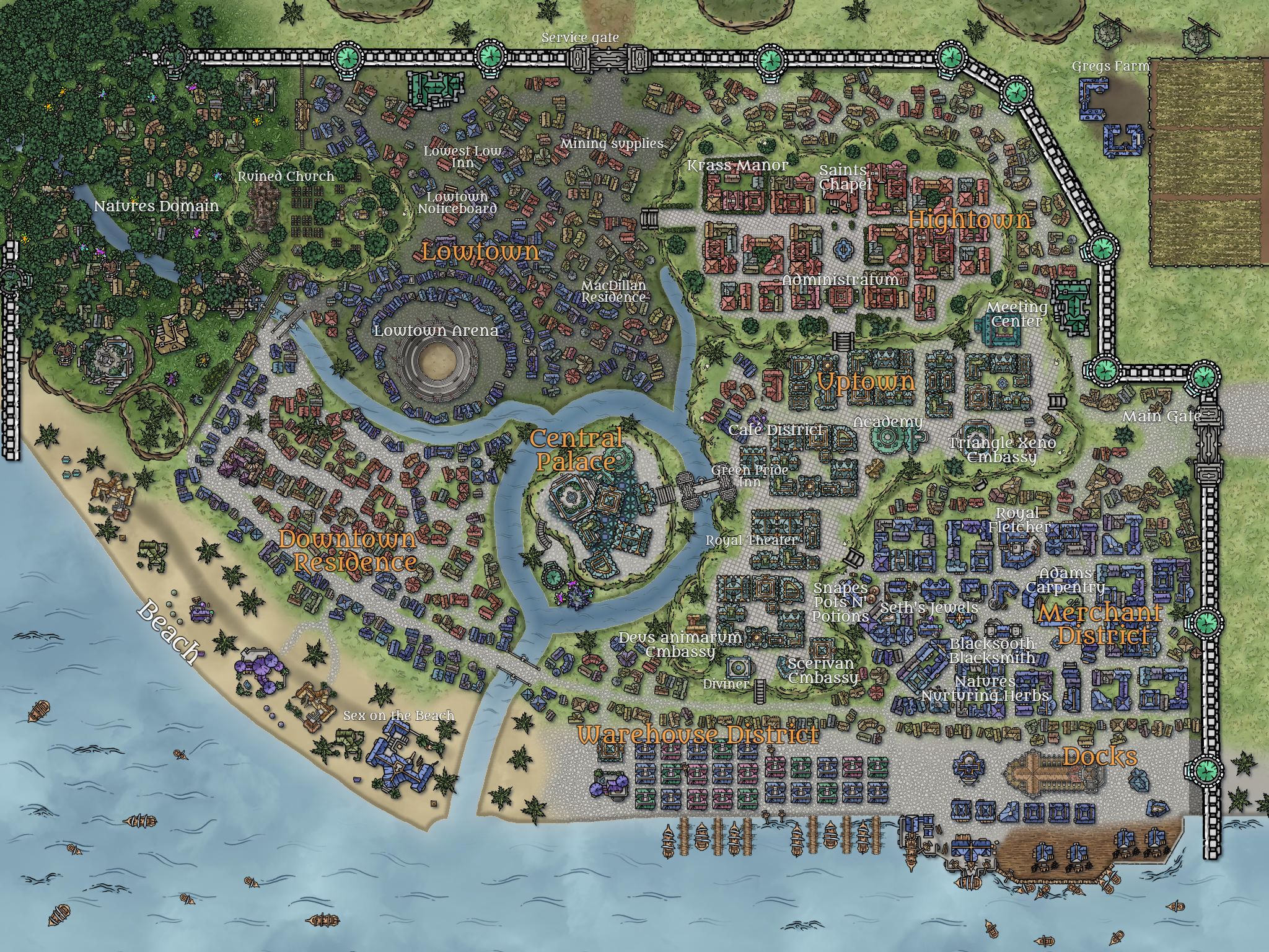Sampsara Named | Inkarnate - Create Fantasy Maps Online