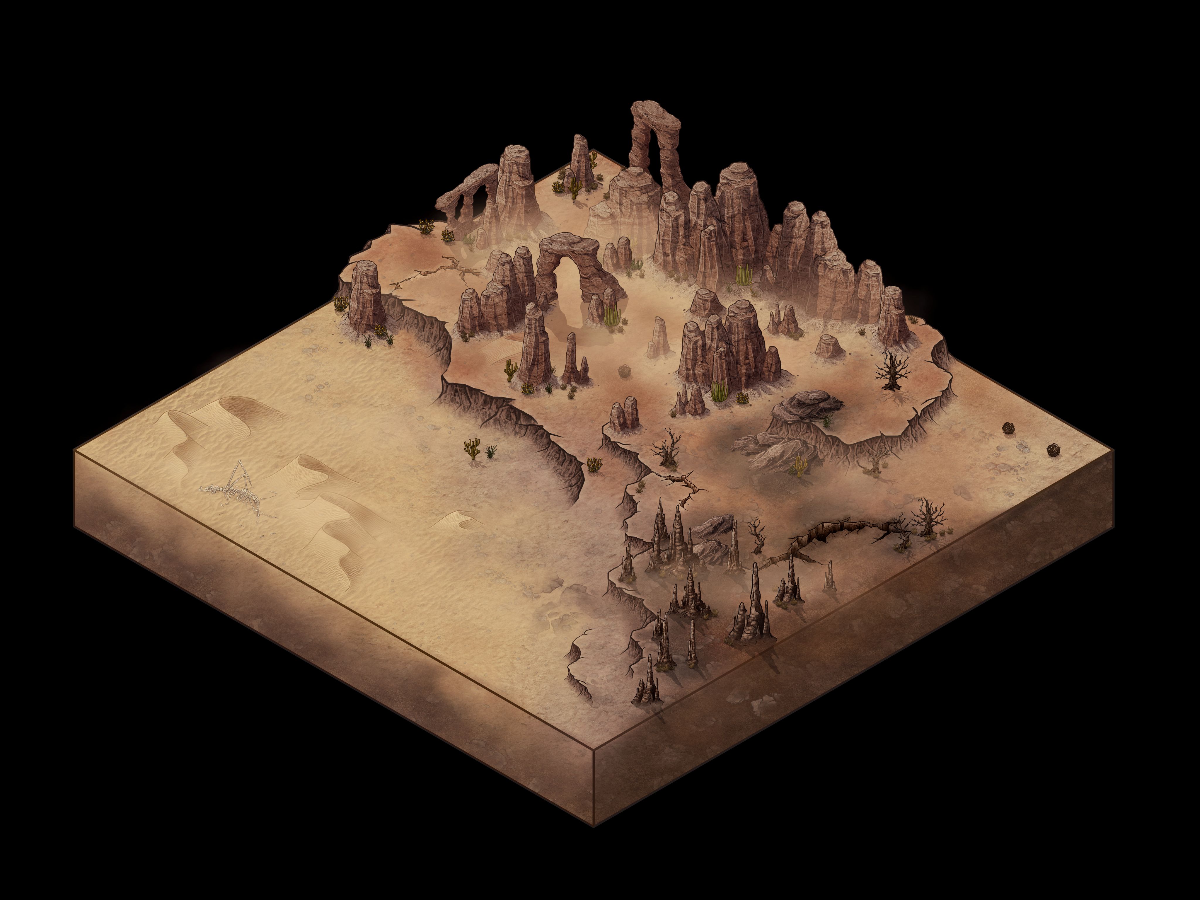 Dry Tile | Inkarnate - Create Fantasy Maps Online