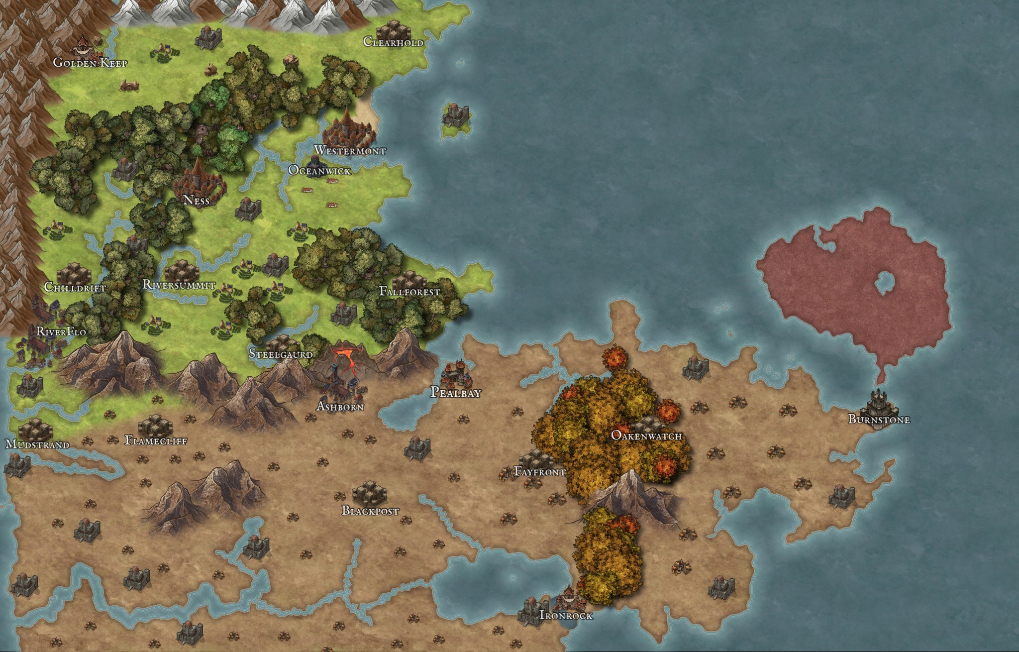 Brokar remains in east | Inkarnate - Create Fantasy Maps Online