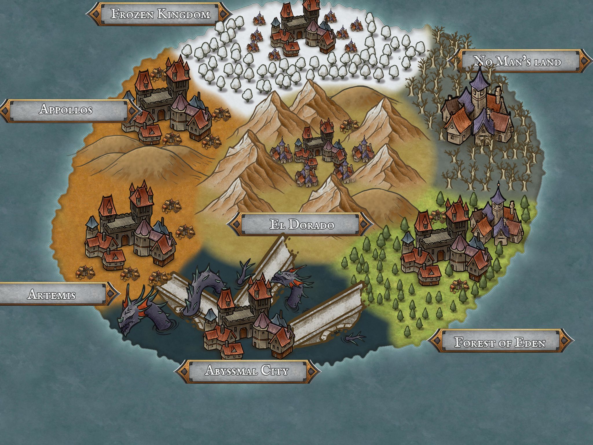 Cruel Evolution | Inkarnate - Create Fantasy Maps Online