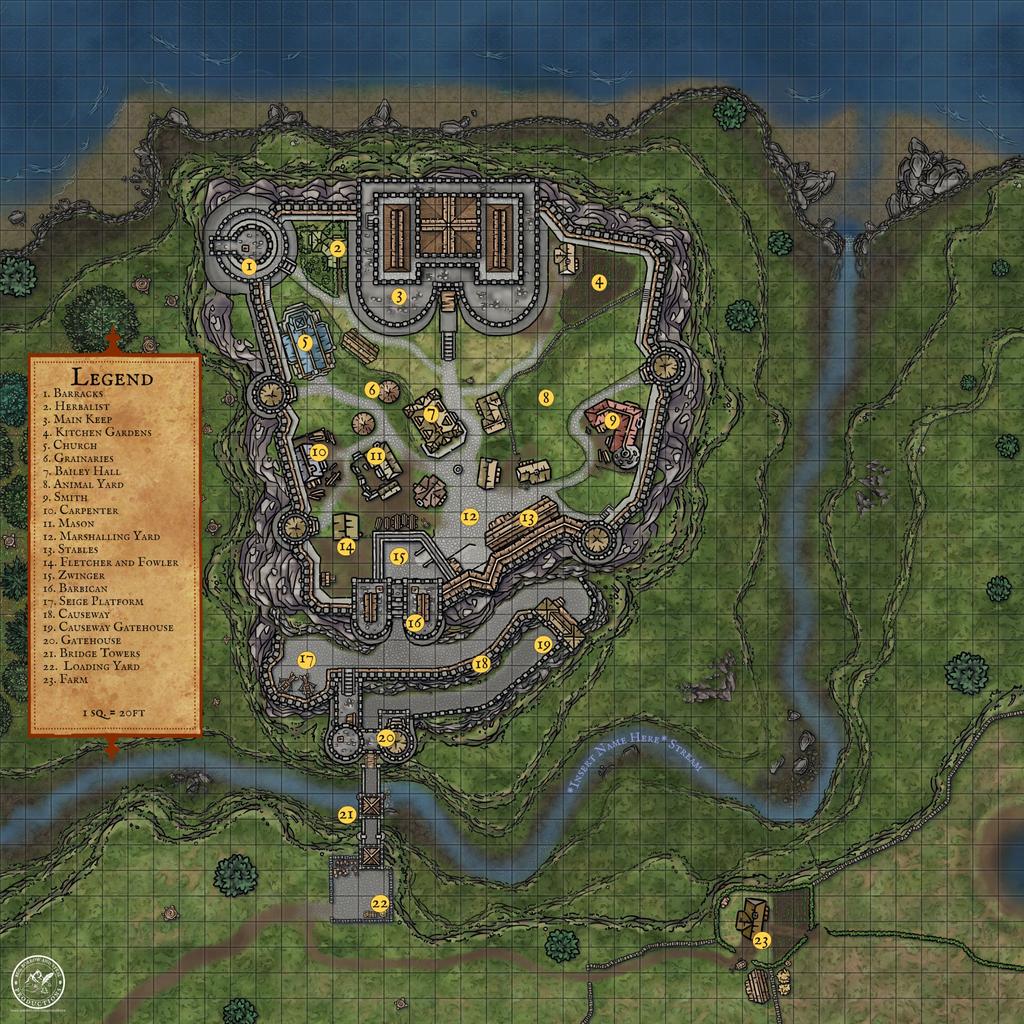Feywild Shrine | Inkarnate - Create Fantasy Maps Online