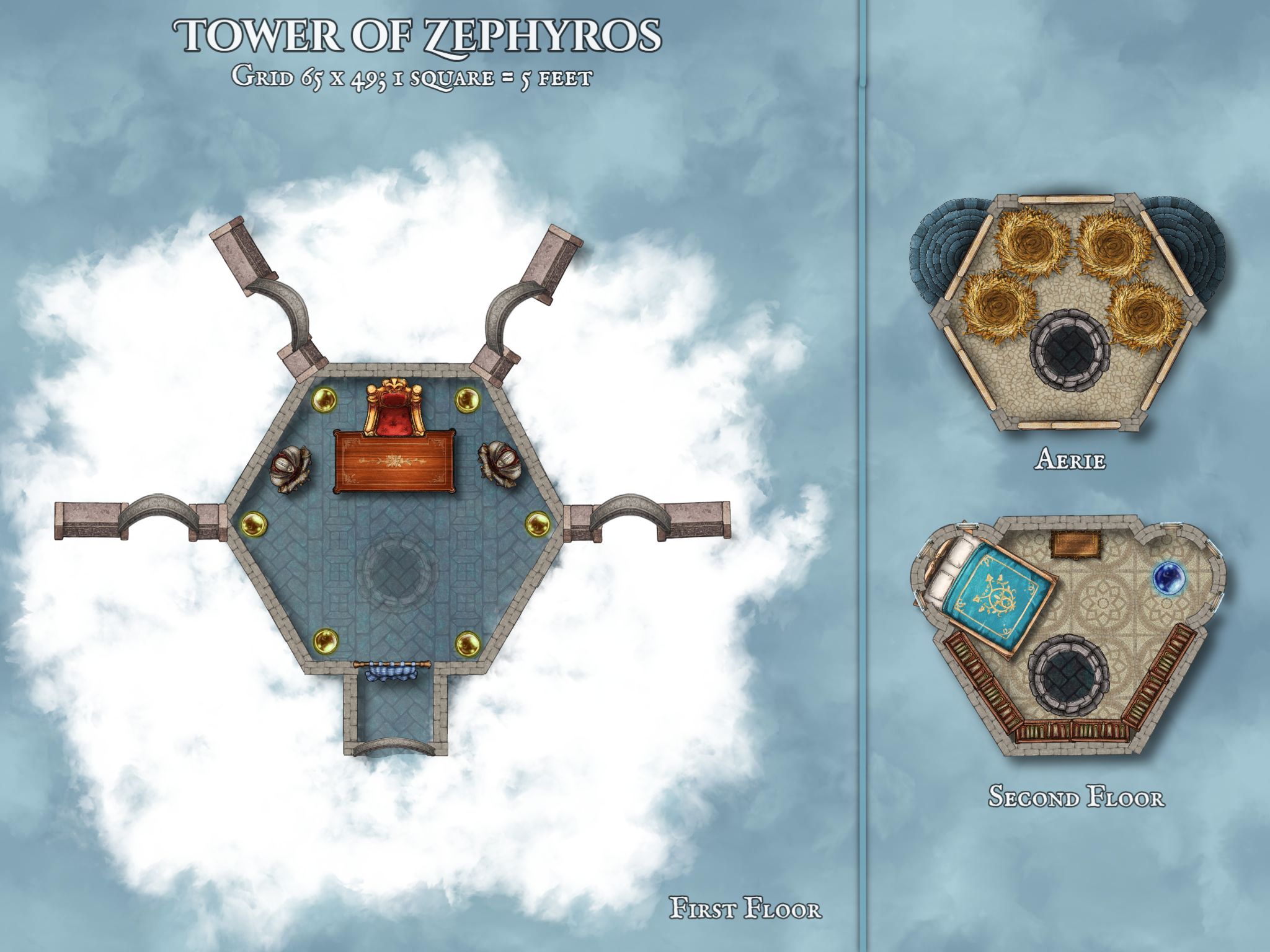 Tower of Zephyros | Inkarnate - Create Fantasy Maps Online