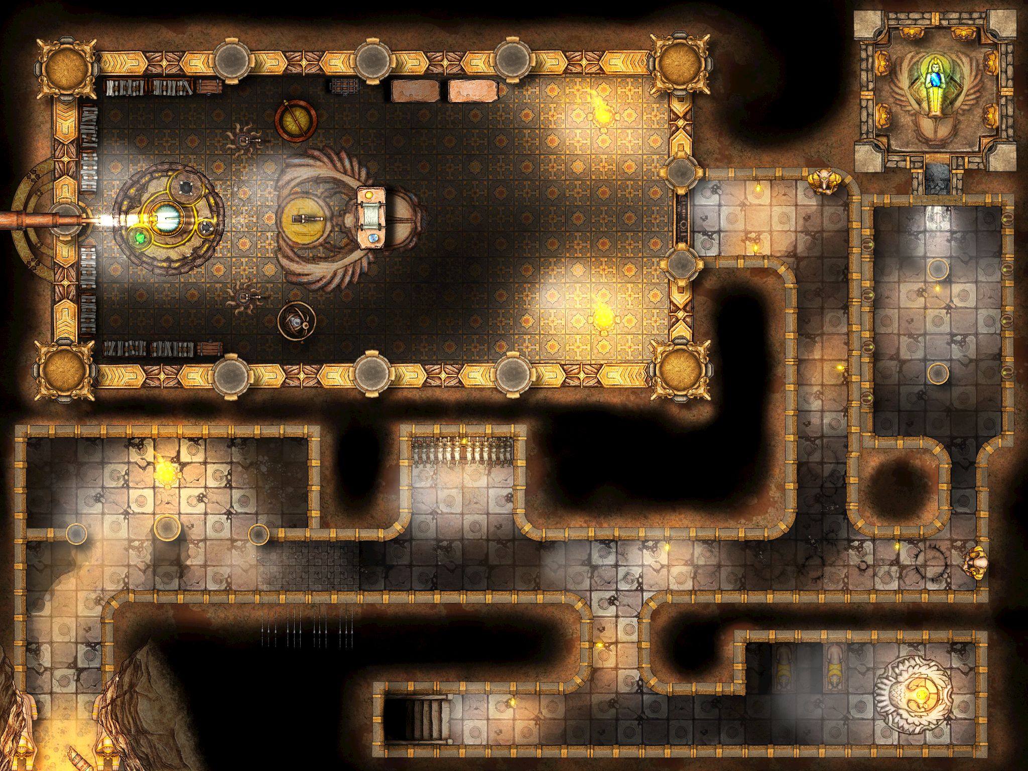 Zenith Observatory Level 1 | Inkarnate - Create Fantasy Maps Online