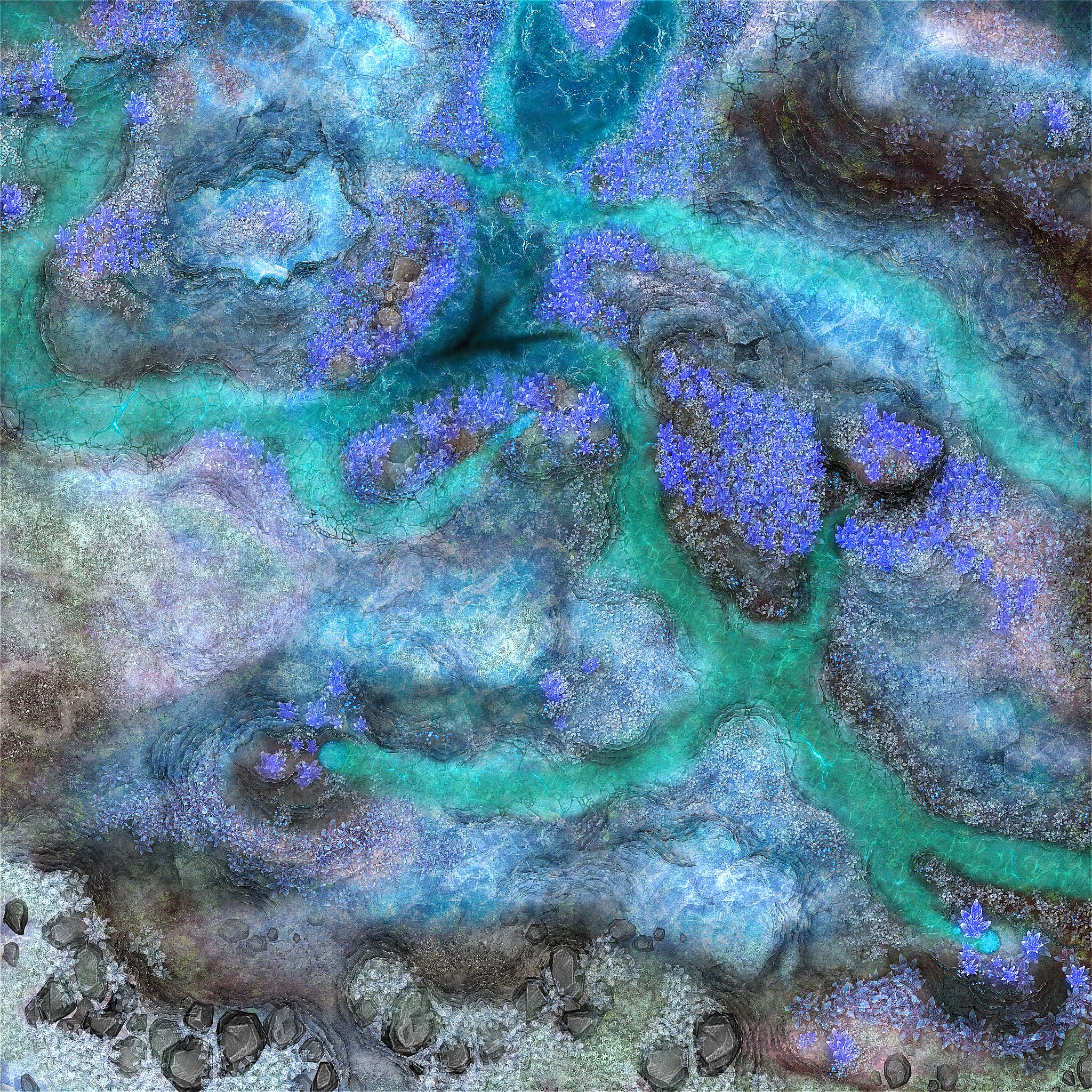 Crystal Cavern | Inkarnate - Create Fantasy Maps Online