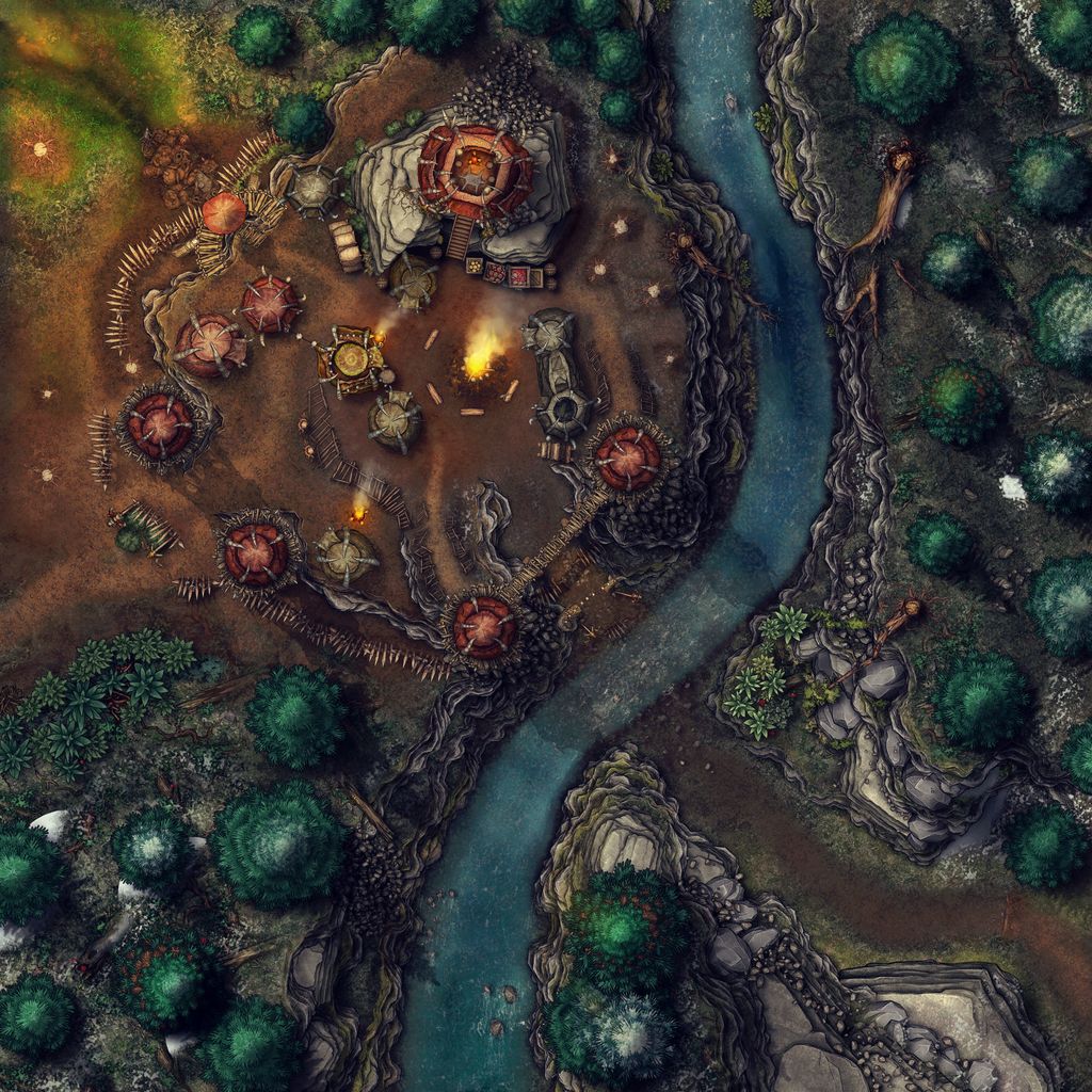 Feywild Shrine | Inkarnate - Create Fantasy Maps Online