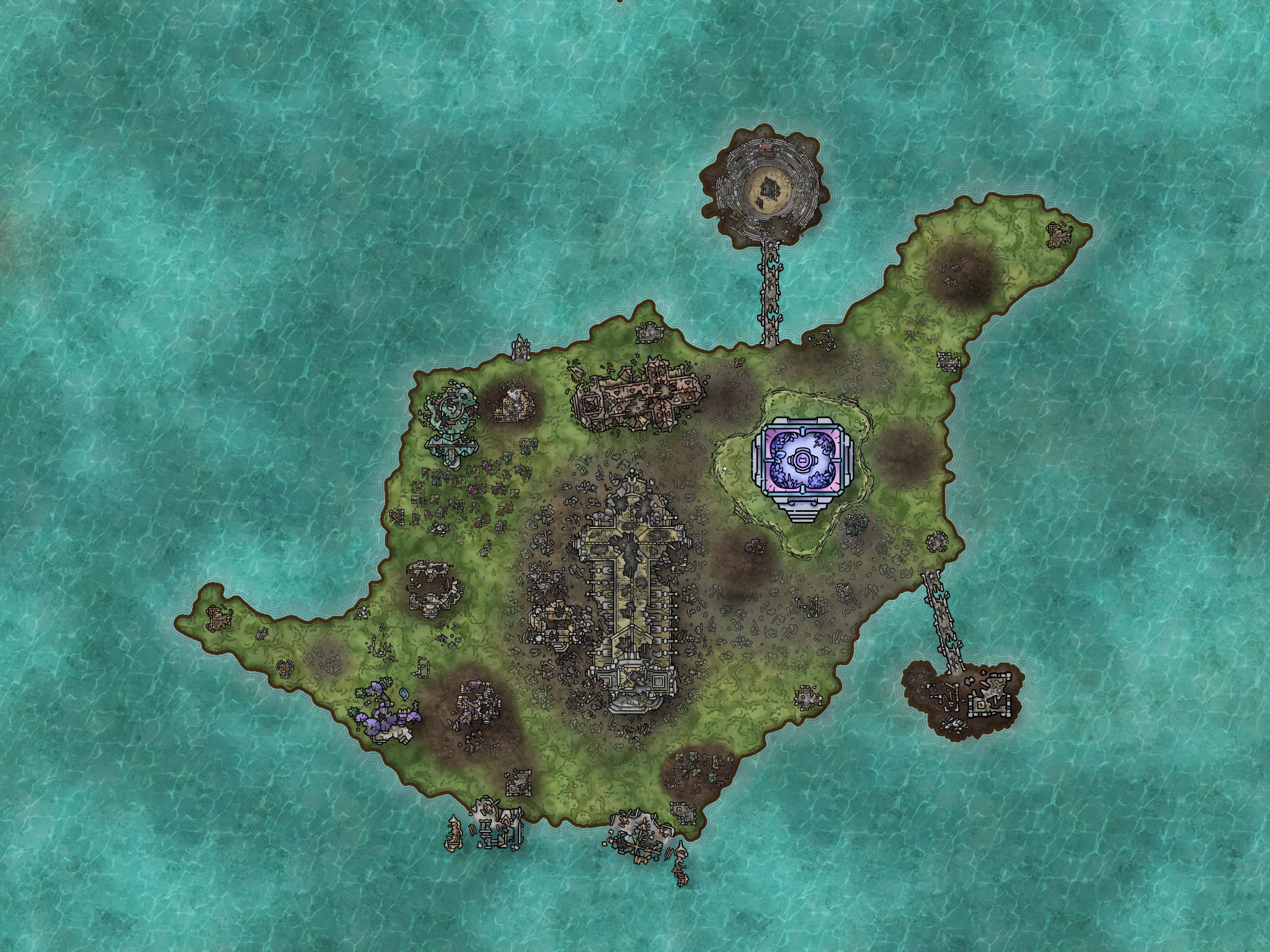 Hive Ruins | Inkarnate - Create Fantasy Maps Online