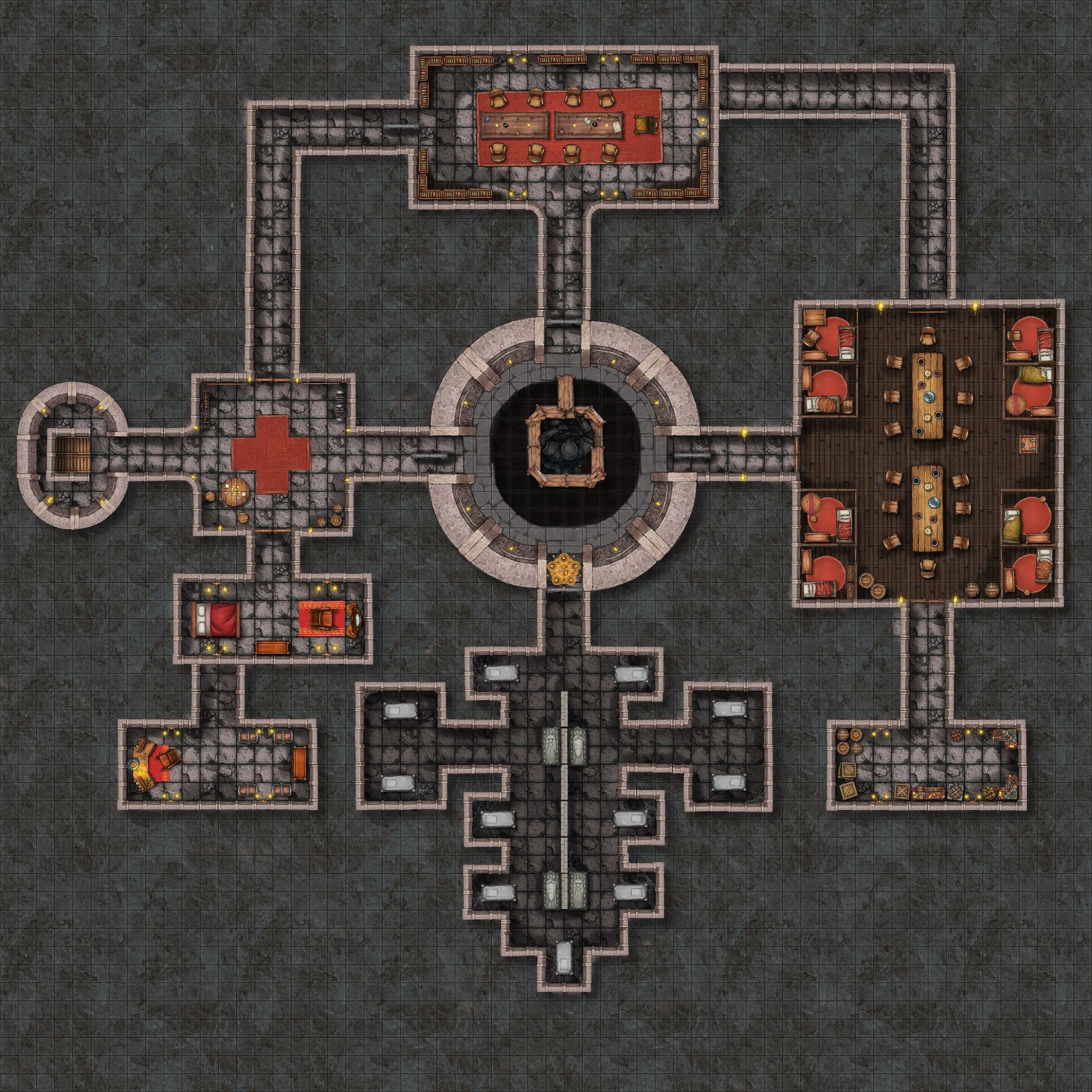 Xeluan's Tomb (Upper) | Inkarnate - Create Fantasy Maps Online