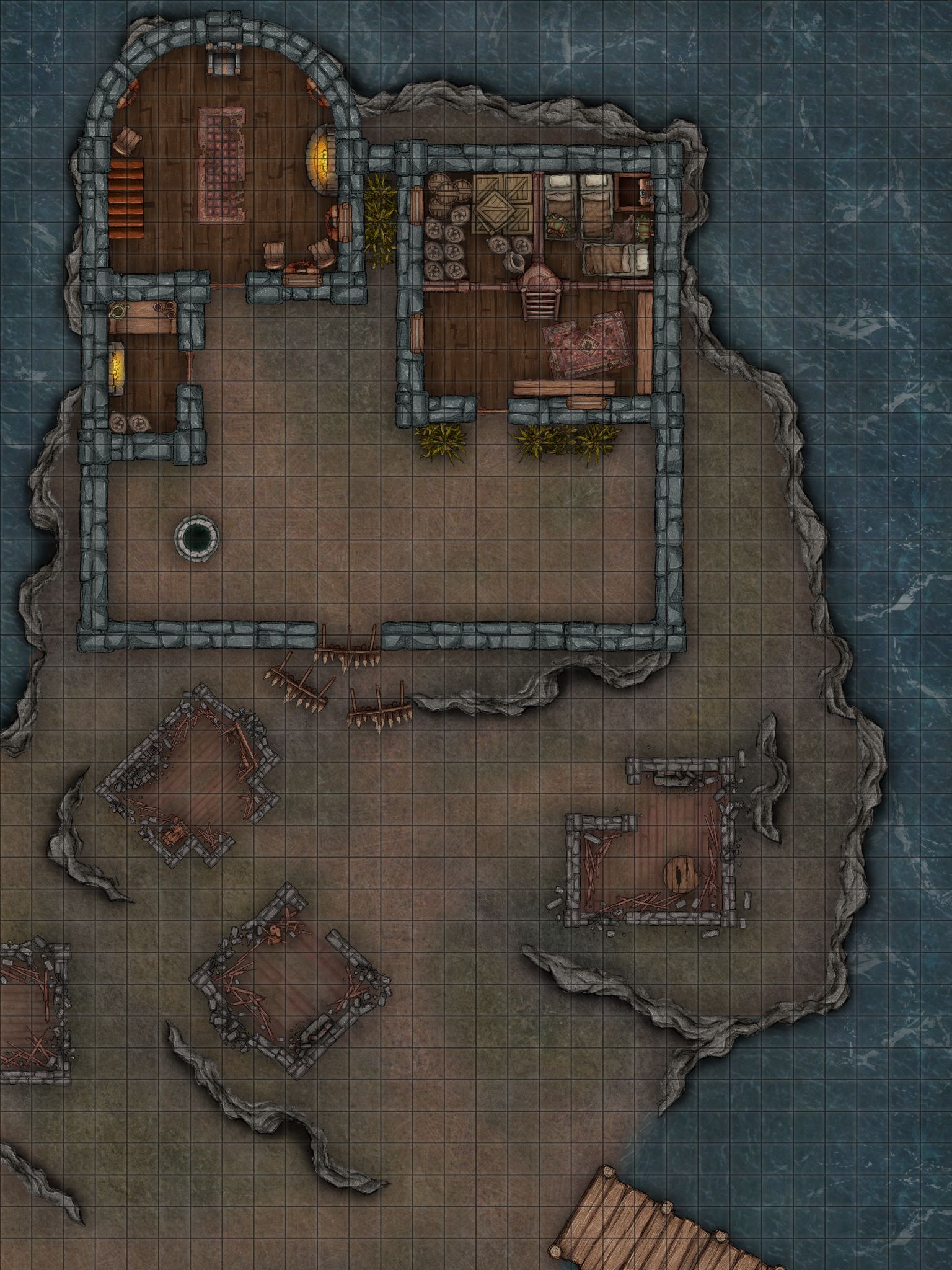 Island Keep | Inkarnate - Create Fantasy Maps Online