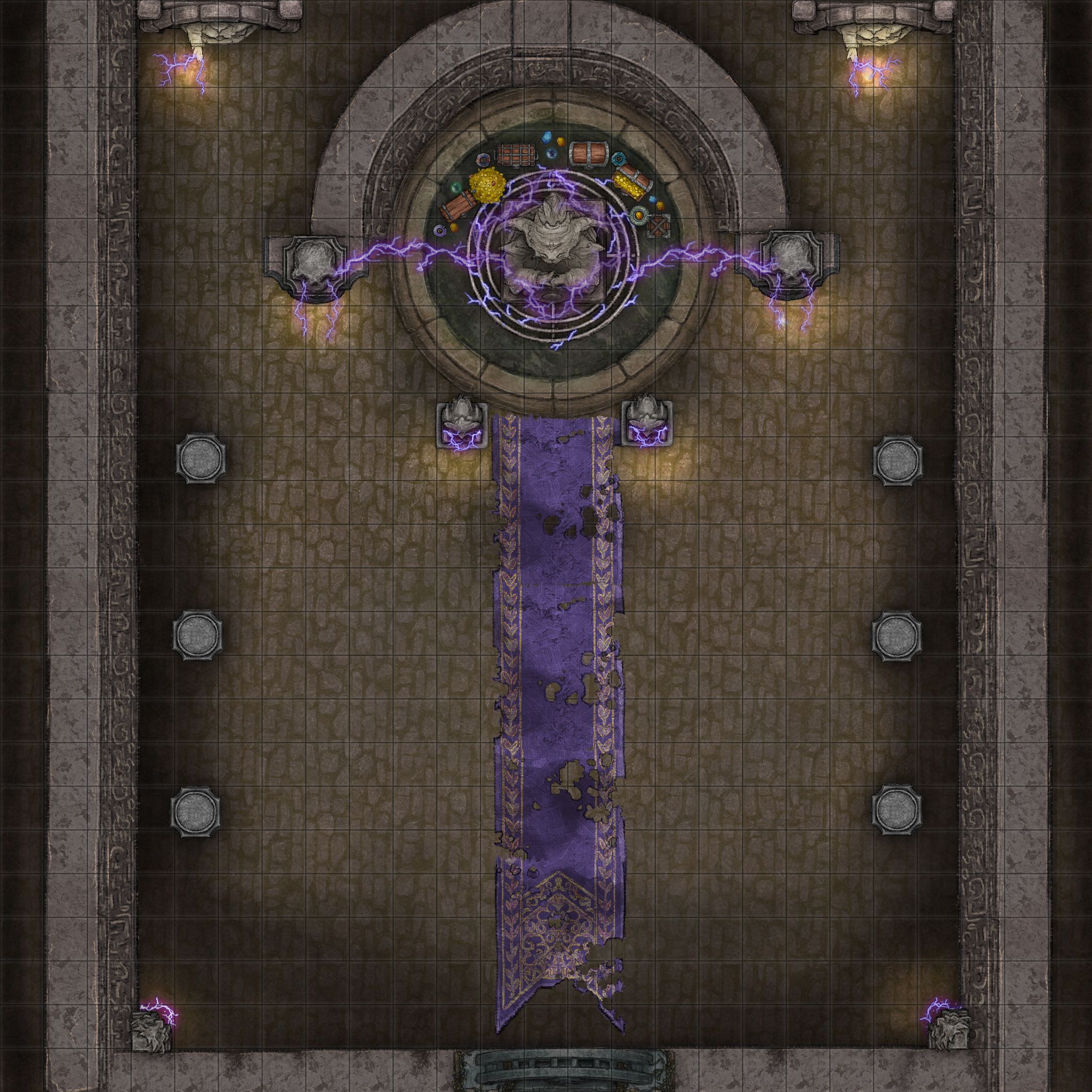 Lightning_Tomb_Grid | Inkarnate - Create Fantasy Maps Online