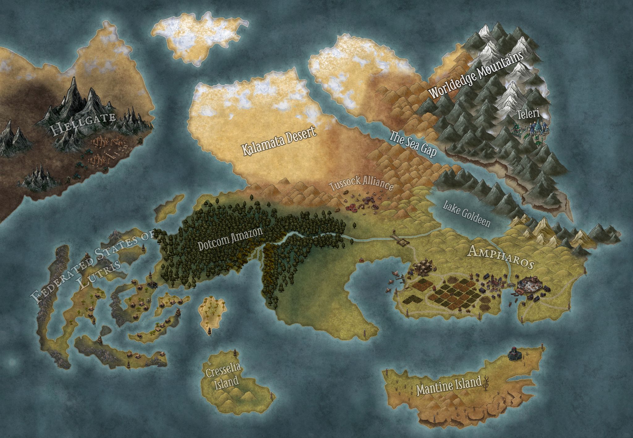 Working Title | Inkarnate - Create Fantasy Maps Online