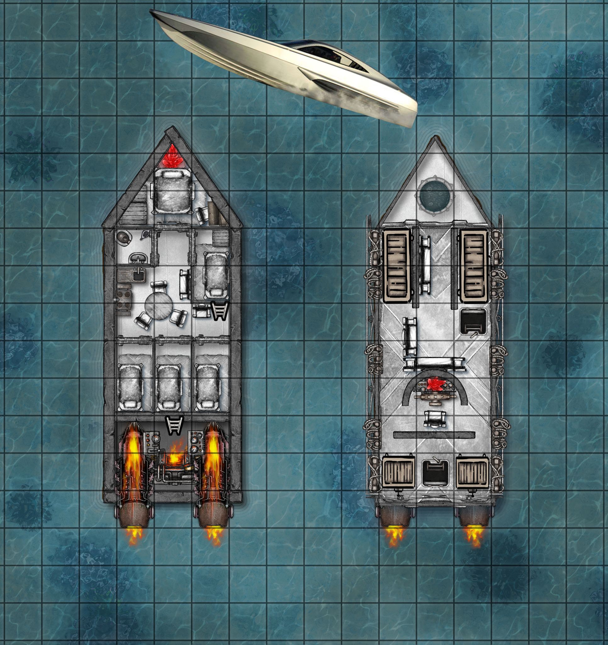 The Yacht rezied | Inkarnate - Create Fantasy Maps Online