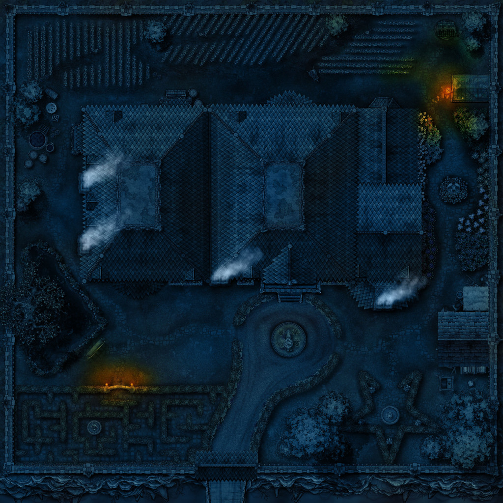 Krezk - Pool & Shrine | Inkarnate - Create Fantasy Maps Online