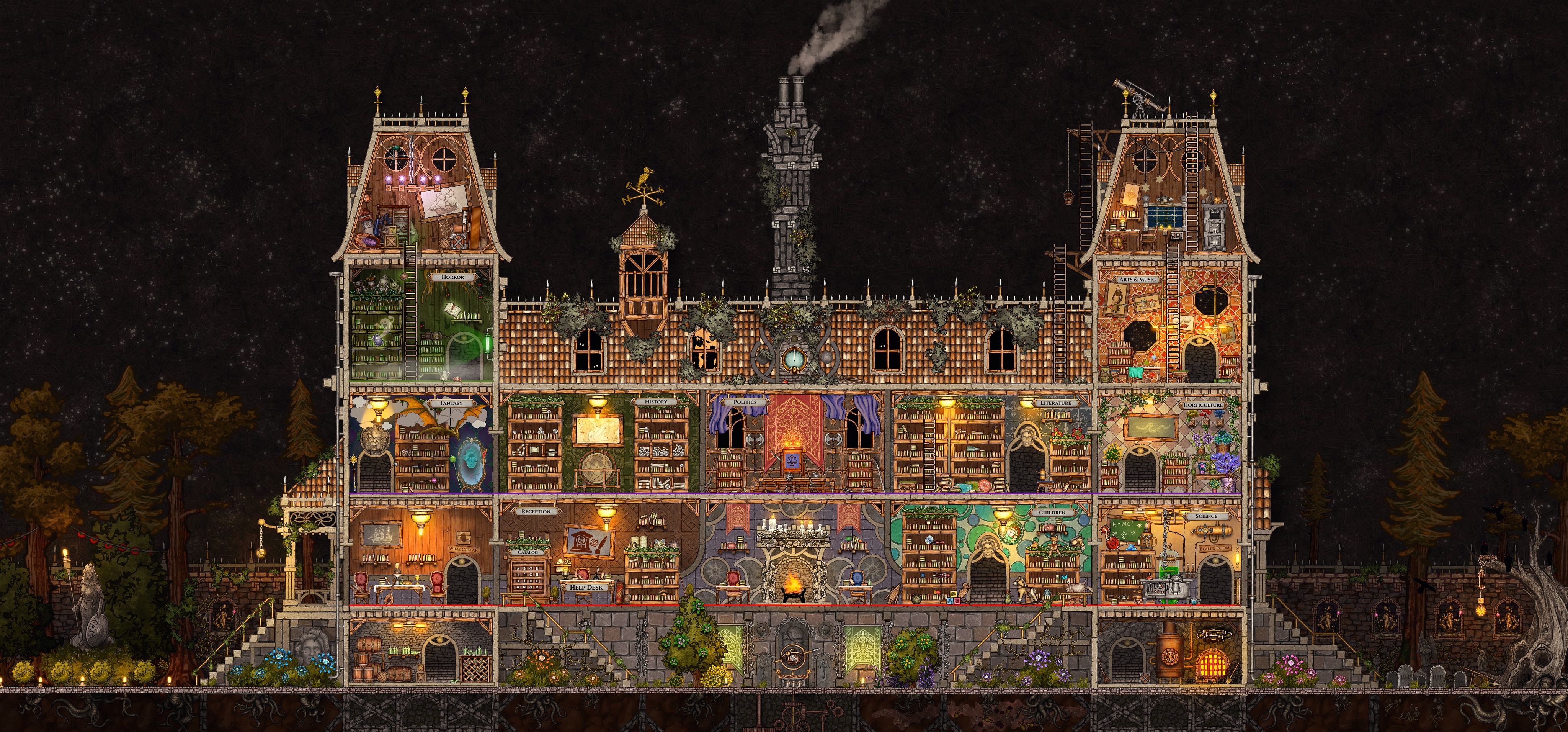 The Library | Inkarnate - Create Fantasy Maps Online