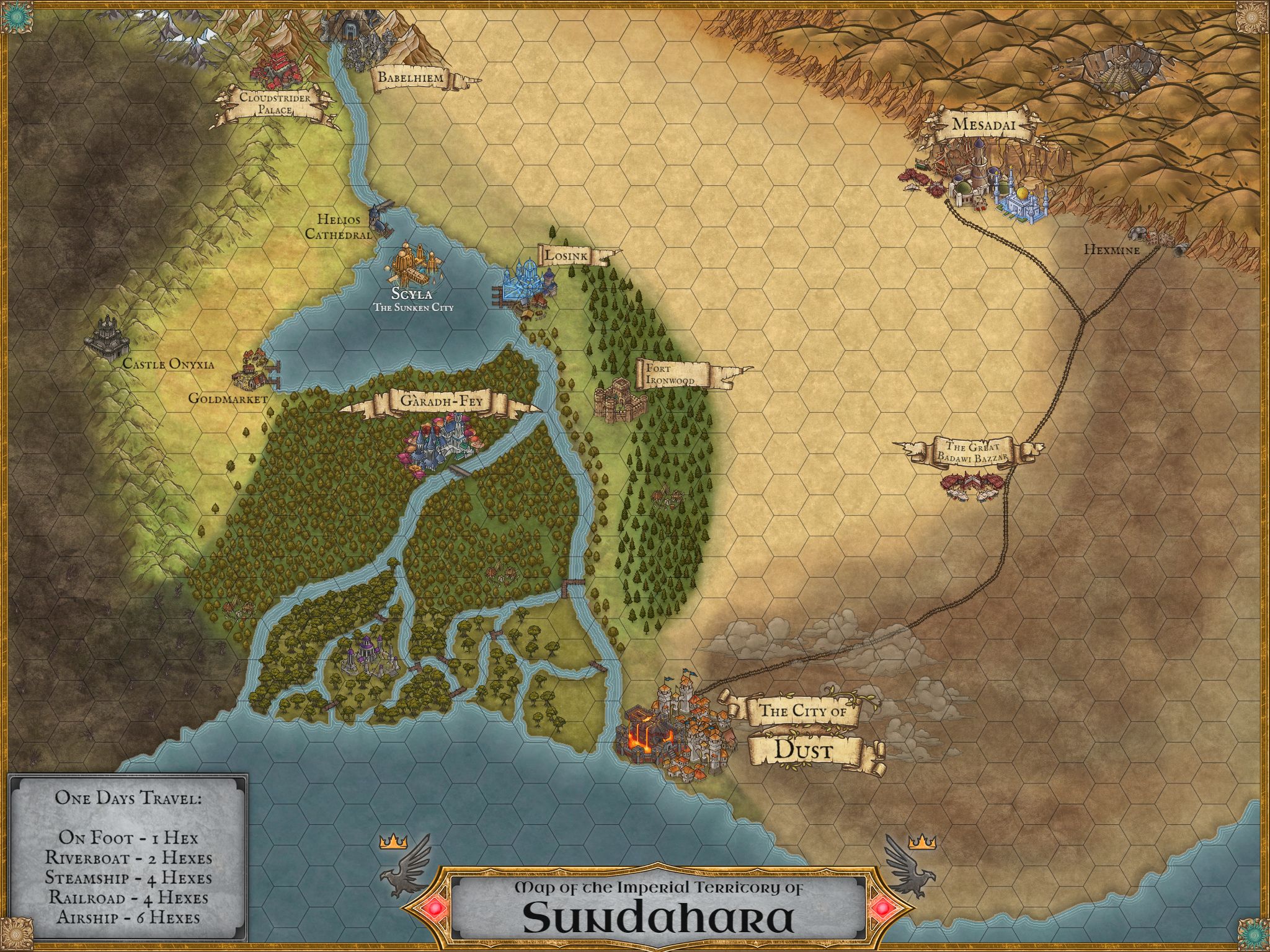 Sundahara | Inkarnate - Create Fantasy Maps Online