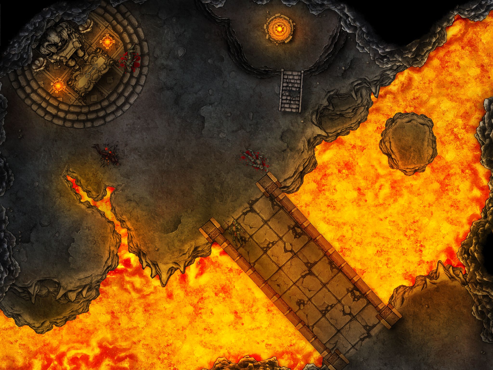 Temple of Izalar | Inkarnate - Create Fantasy Maps Online