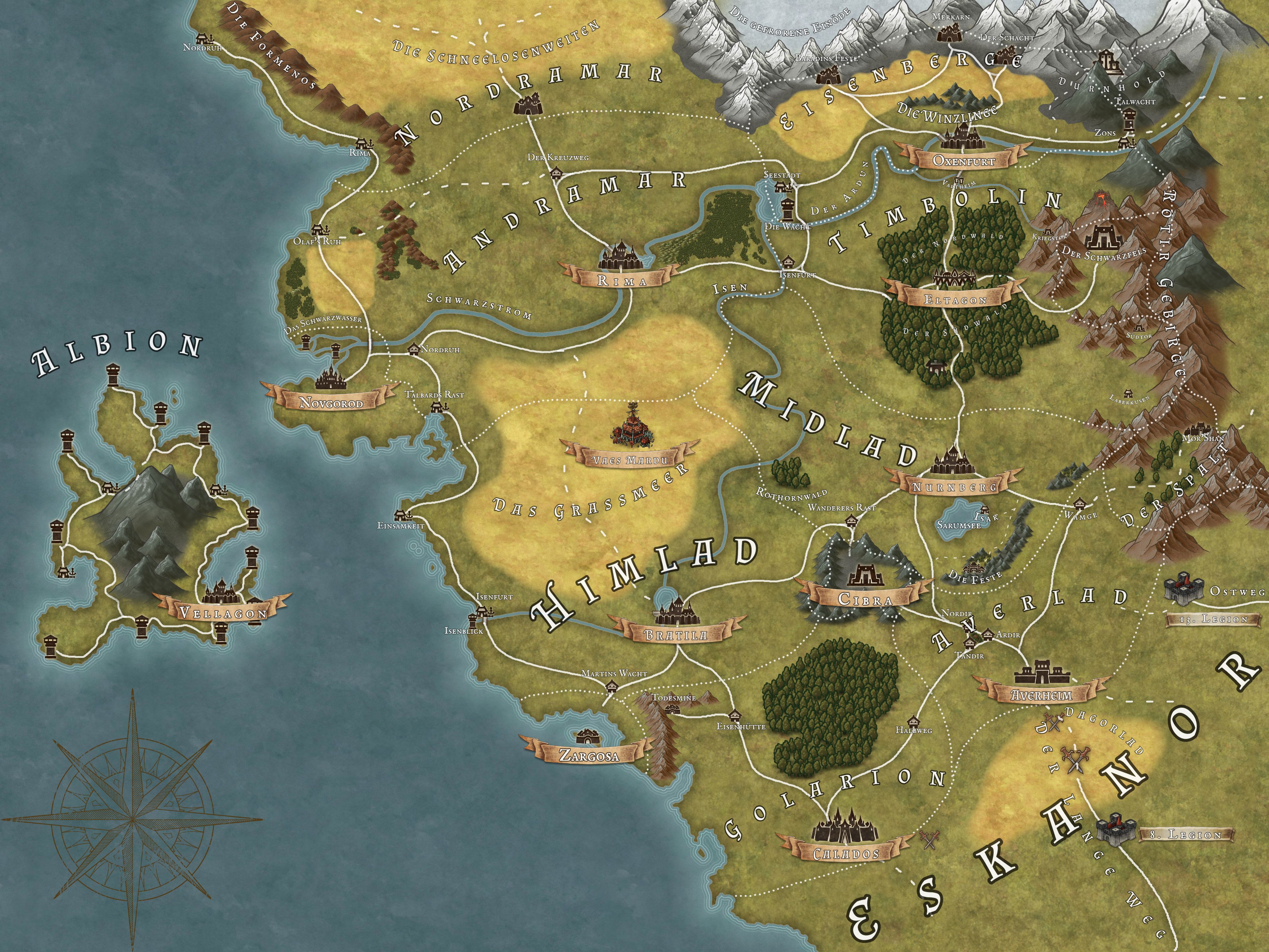 Midgard | Inkarnate - Create Fantasy Maps Online