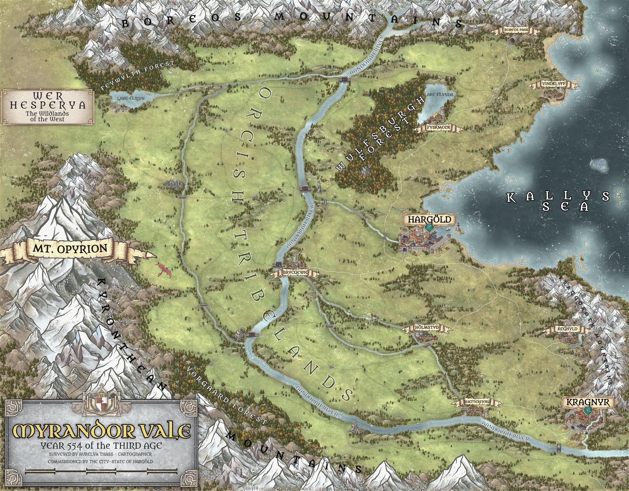 Myrandor Vale, v2 | Inkarnate - Create Fantasy Maps Online