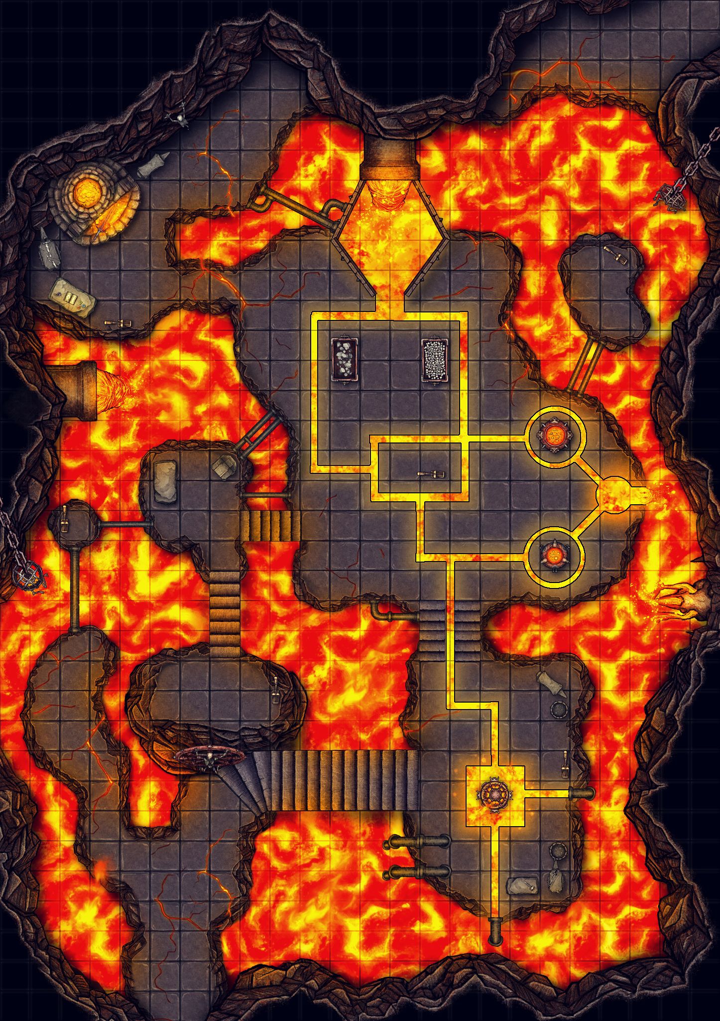 Lava Forge Inkarnate Create Fantasy Maps Online