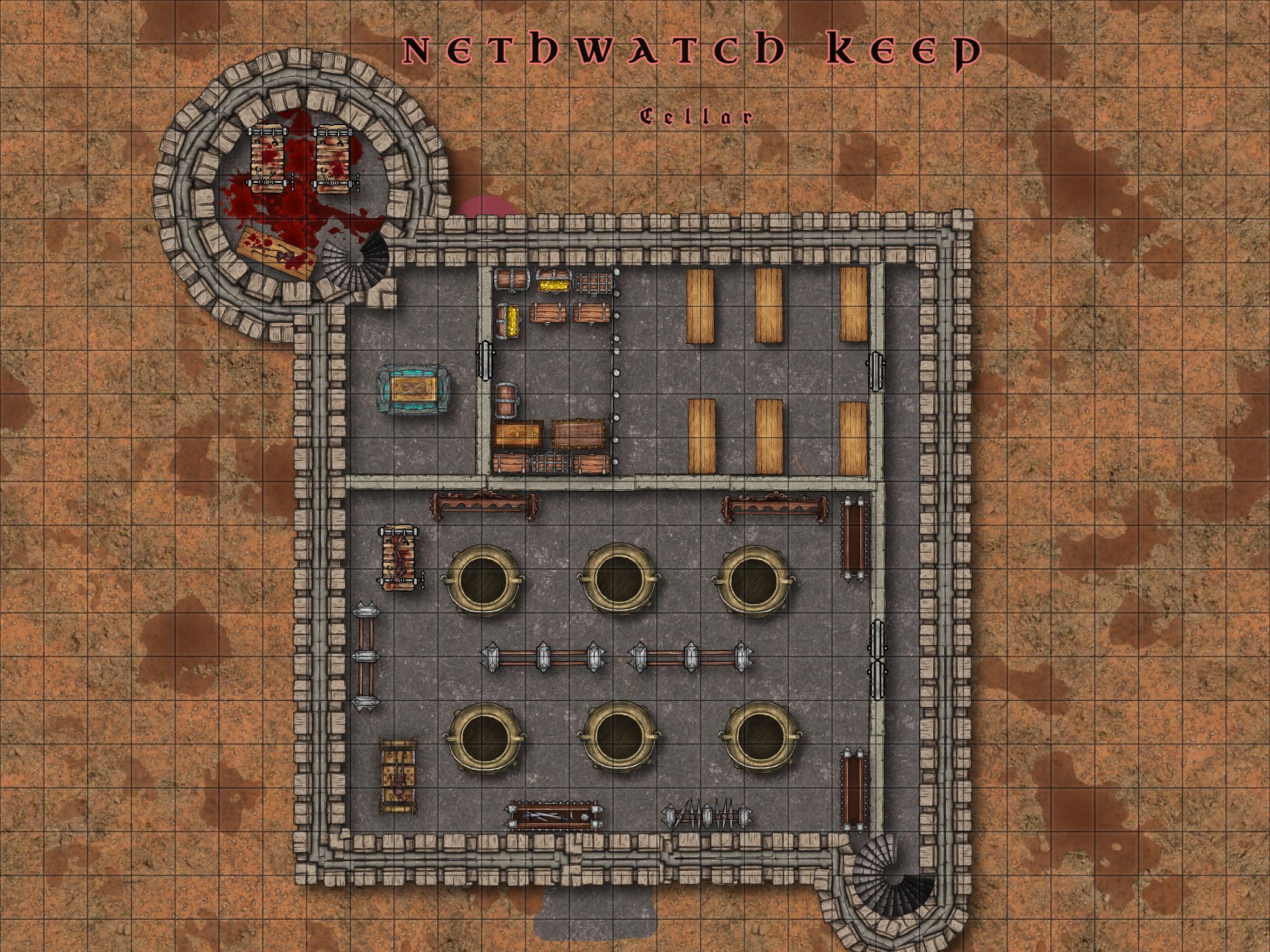 Cellar | Inkarnate - Create Fantasy Maps Online
