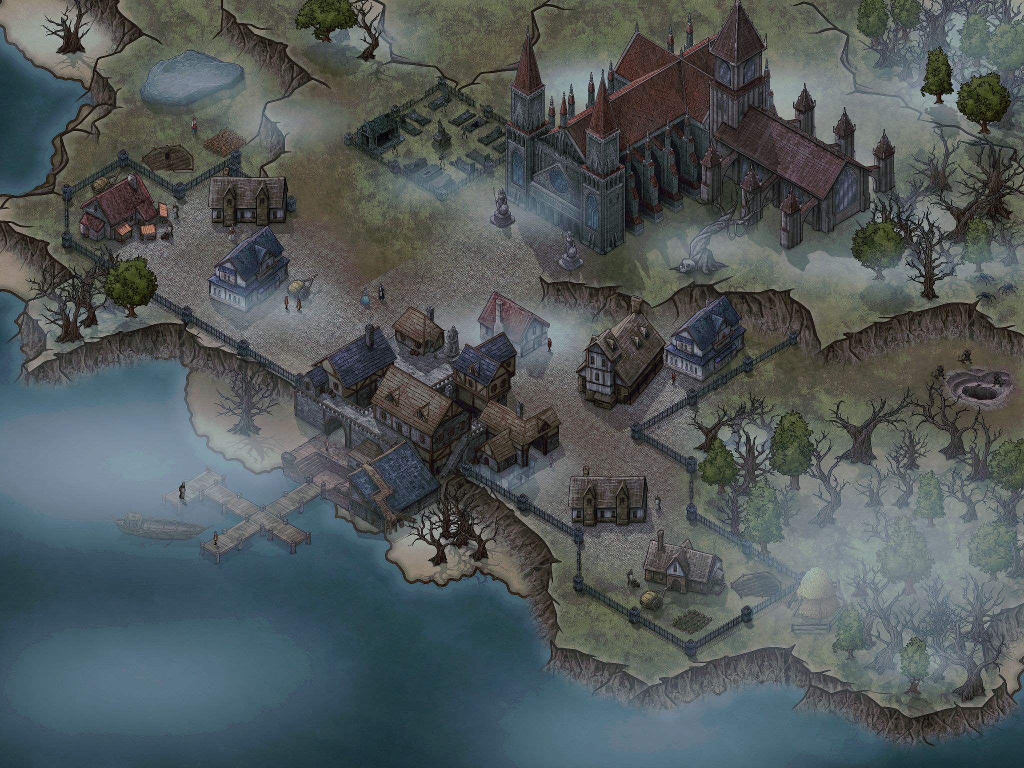 Vampire Castle | Inkarnate - Create Fantasy Maps Online