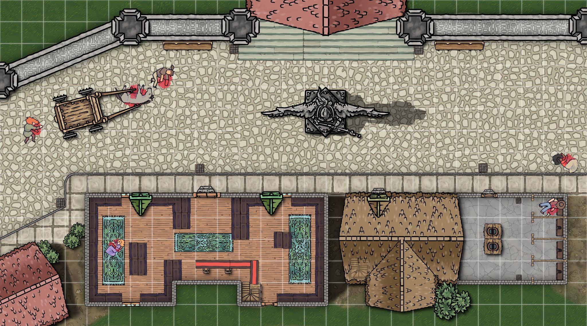 Temple Street | Inkarnate - Create Fantasy Maps Online