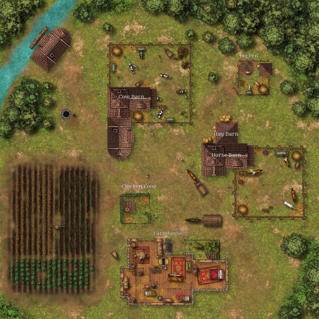 Farmstead | Inkarnate - Create Fantasy Maps Online