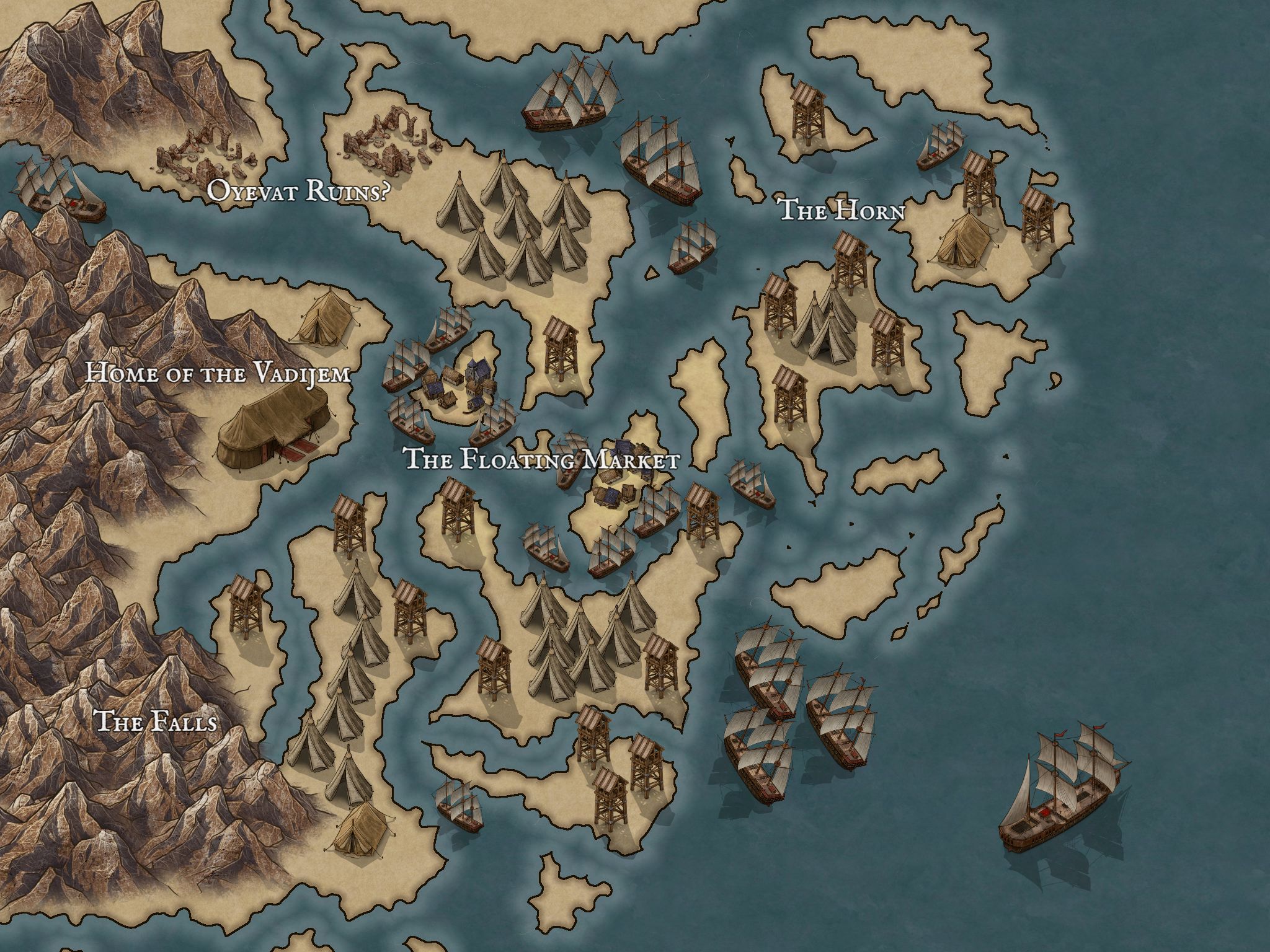 Lunaituhei | Inkarnate - Create Fantasy Maps Online