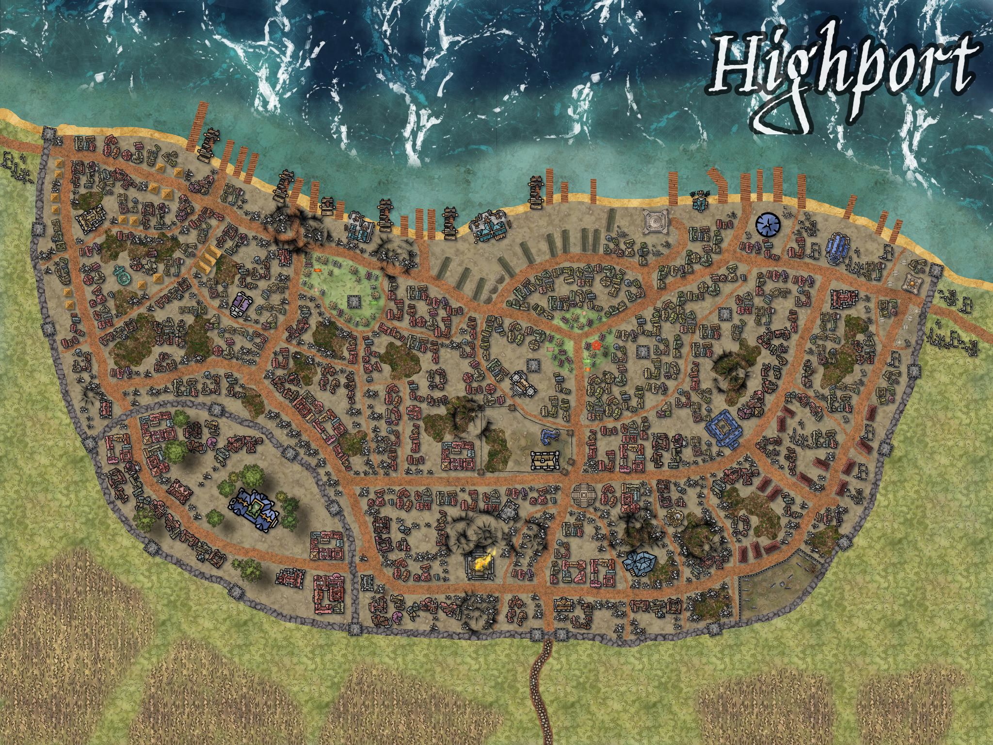 Highport | Inkarnate - Create Fantasy Maps Online