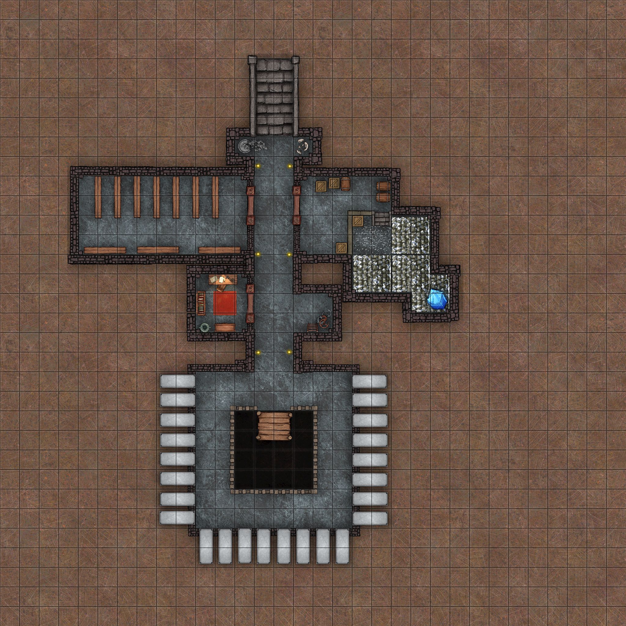 Below the Castle | Inkarnate - Create Fantasy Maps Online