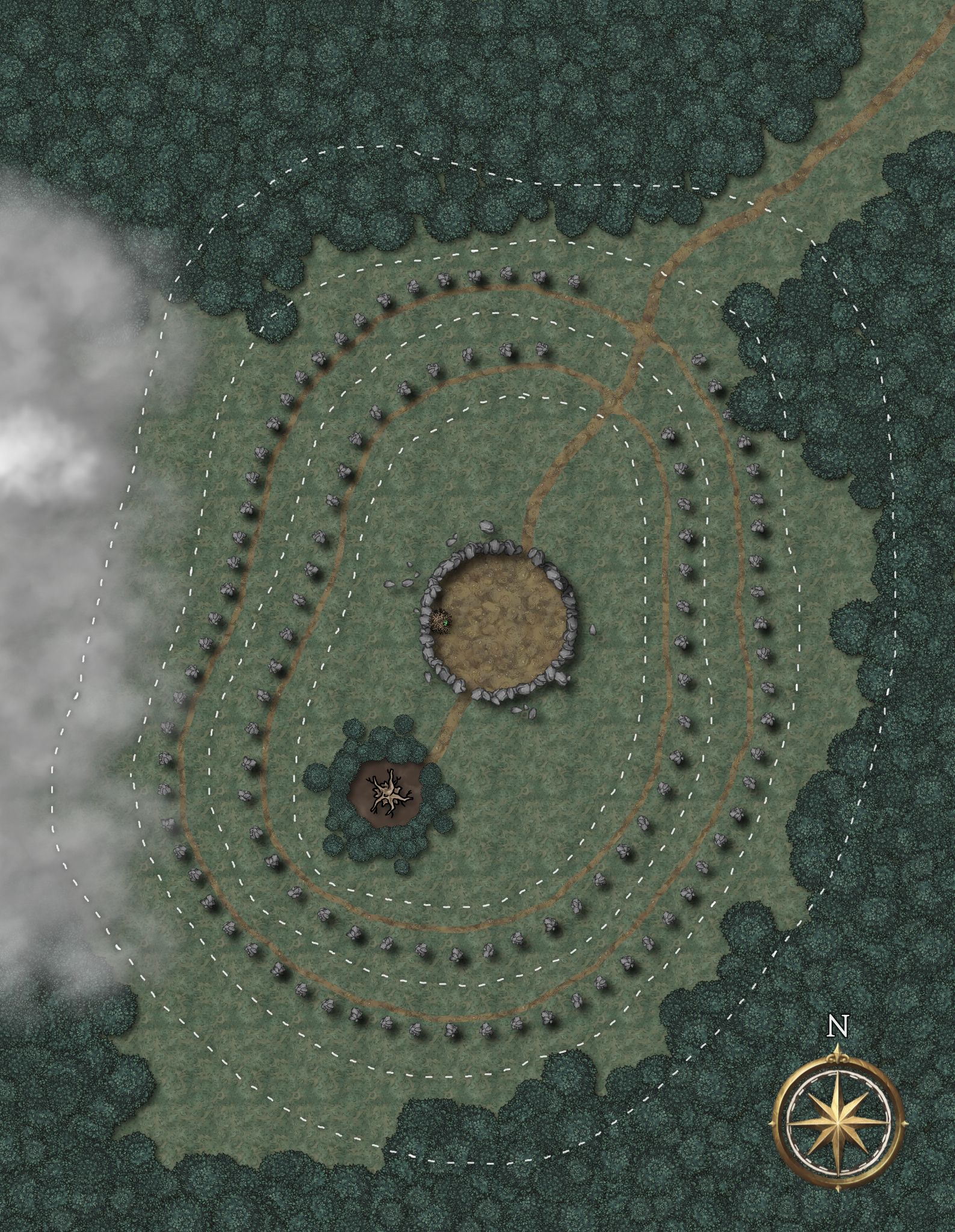 Yester Hill | Inkarnate - Create Fantasy Maps Online