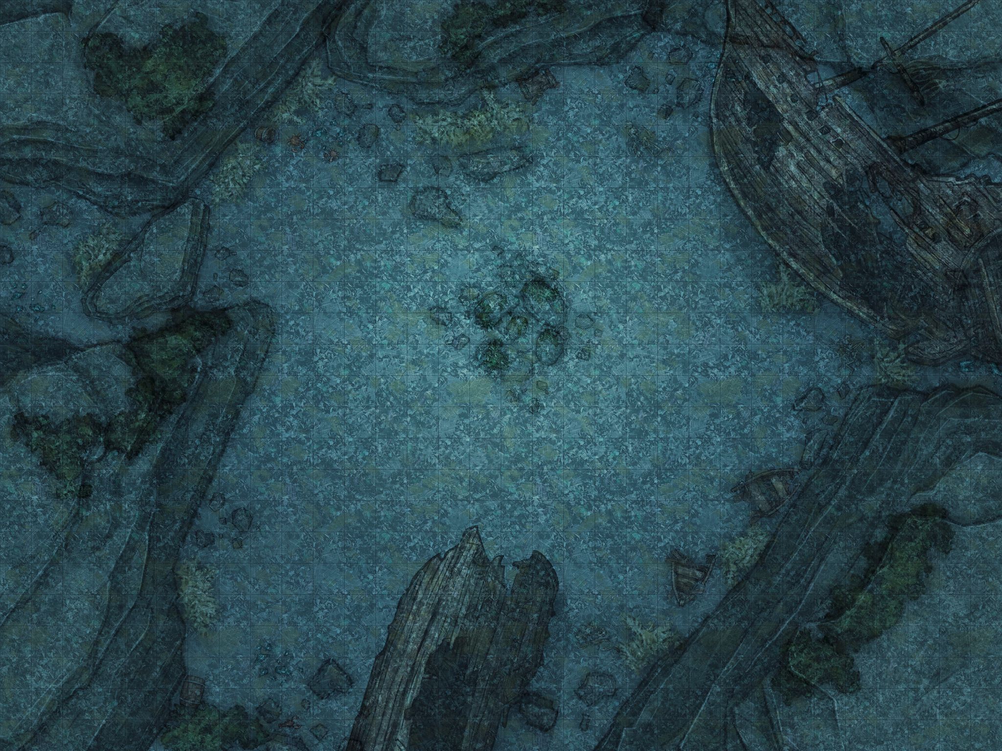 Painted world, underwater shipwreck | Inkarnate - Create Fantasy Maps ...