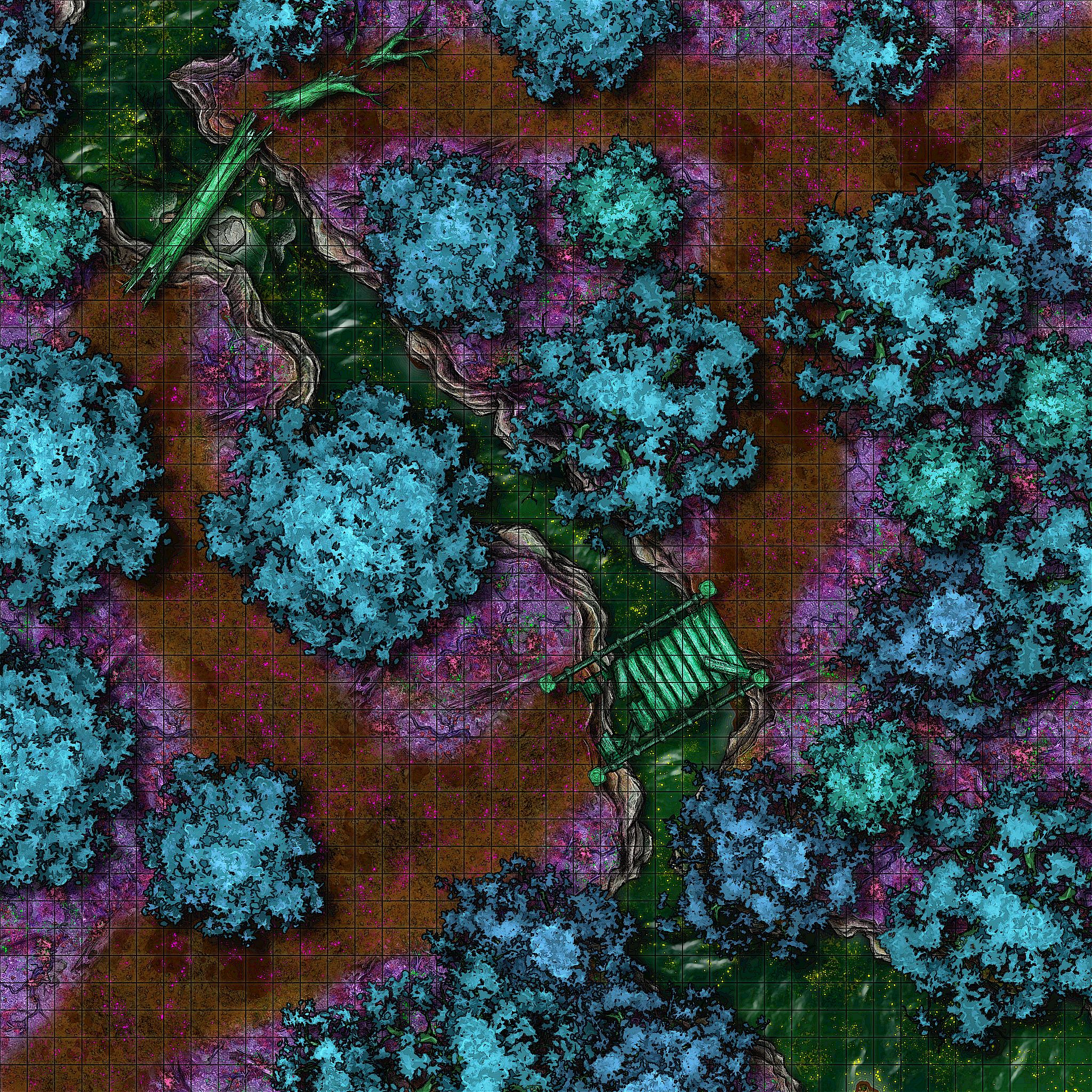 The Split Path-Fey- Map 8 | Inkarnate - Create Fantasy Maps Online